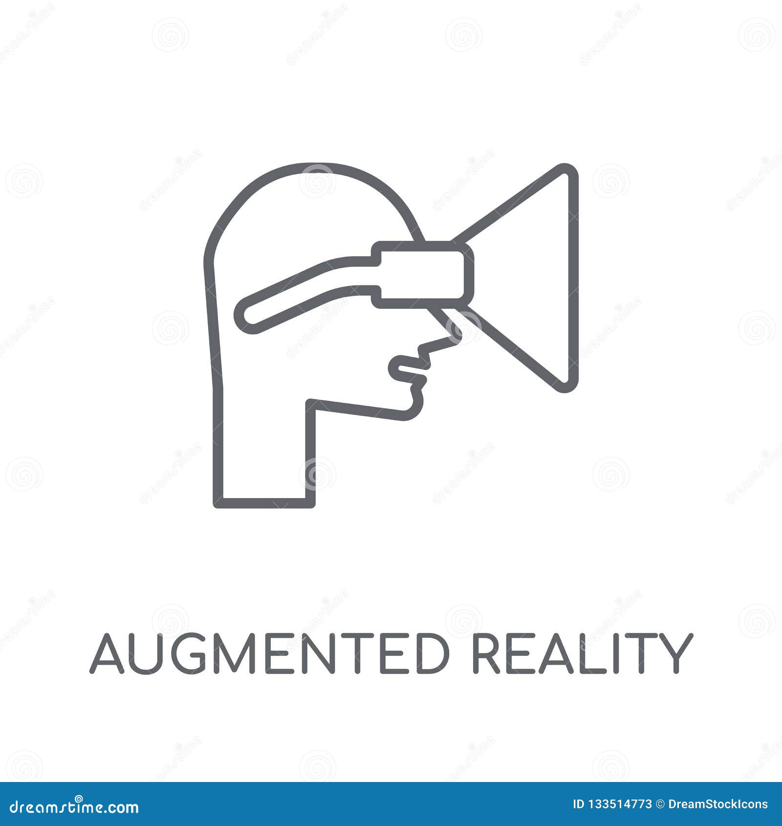 Augmented Reality Linear Icon. Modern Outline Augmented Reality Stock ... Augmented Reality Linear Icon. Modern Outline Augmented Reality Stock ...