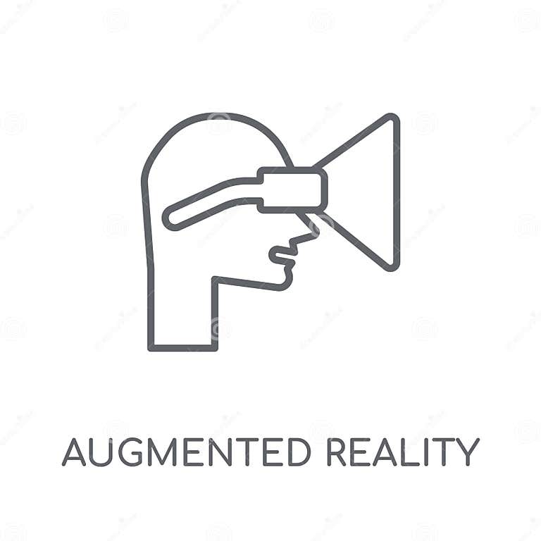 Augmented Reality Linear Icon. Modern Outline Augmented Reality Stock ...