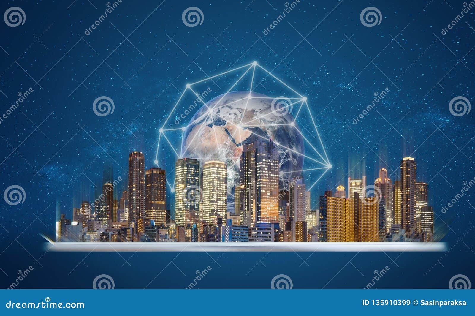 Augmented Reality, Smart Technology and Smart City Technology. Digital ...