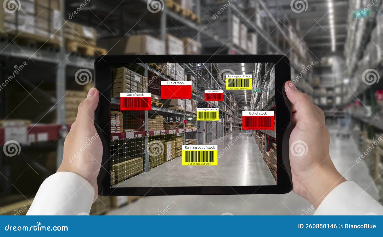Augmented Reality Technology System in Deft Smart Warehouse Stock ...