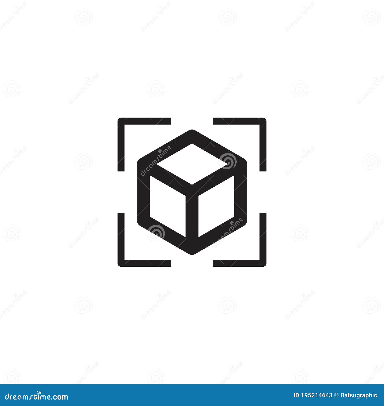 Augmented Reality Vector Icon Logo Design Stock Vector - Illustration ...