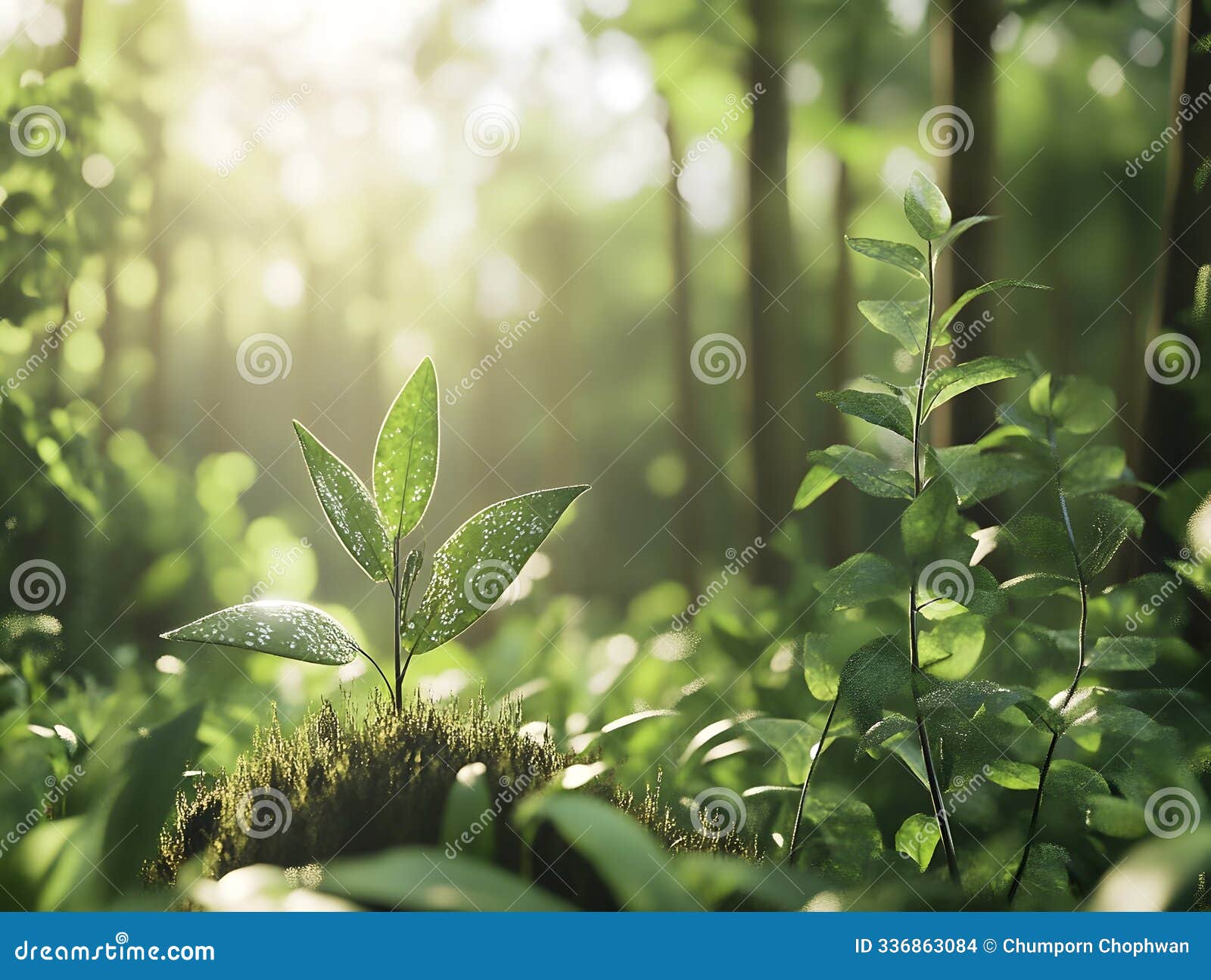 Augmented Reality Visualization of Lush Forest Growth Stages with ...