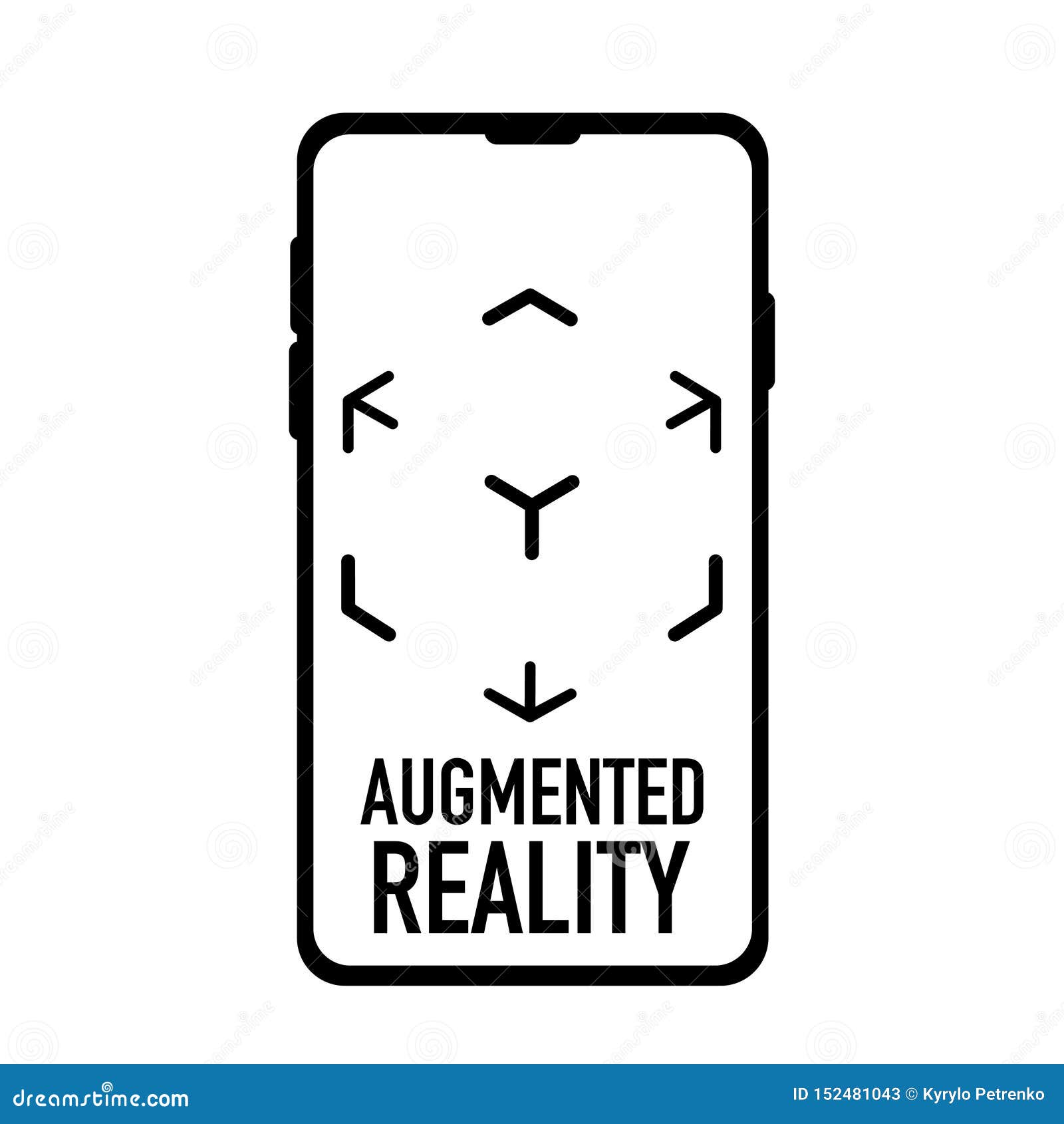 Augmented Virtual Reality Concept Illustration Cartoon Vector ... Augmented Virtual Reality Concept Illustration Cartoon Vector ...