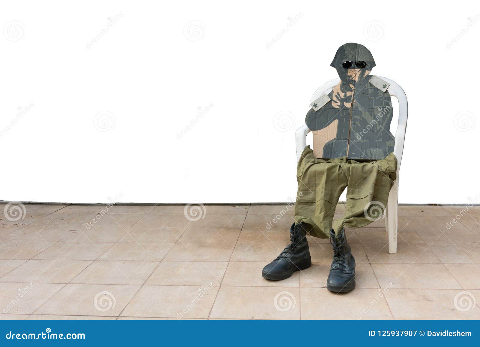 Augmented War, Shooting Human Target Stock Image - Image of concept ...