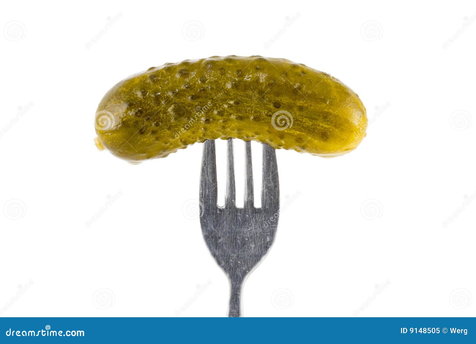 Augurk stock afbeelding. Image of snack, staal, ingelegd - 9148505