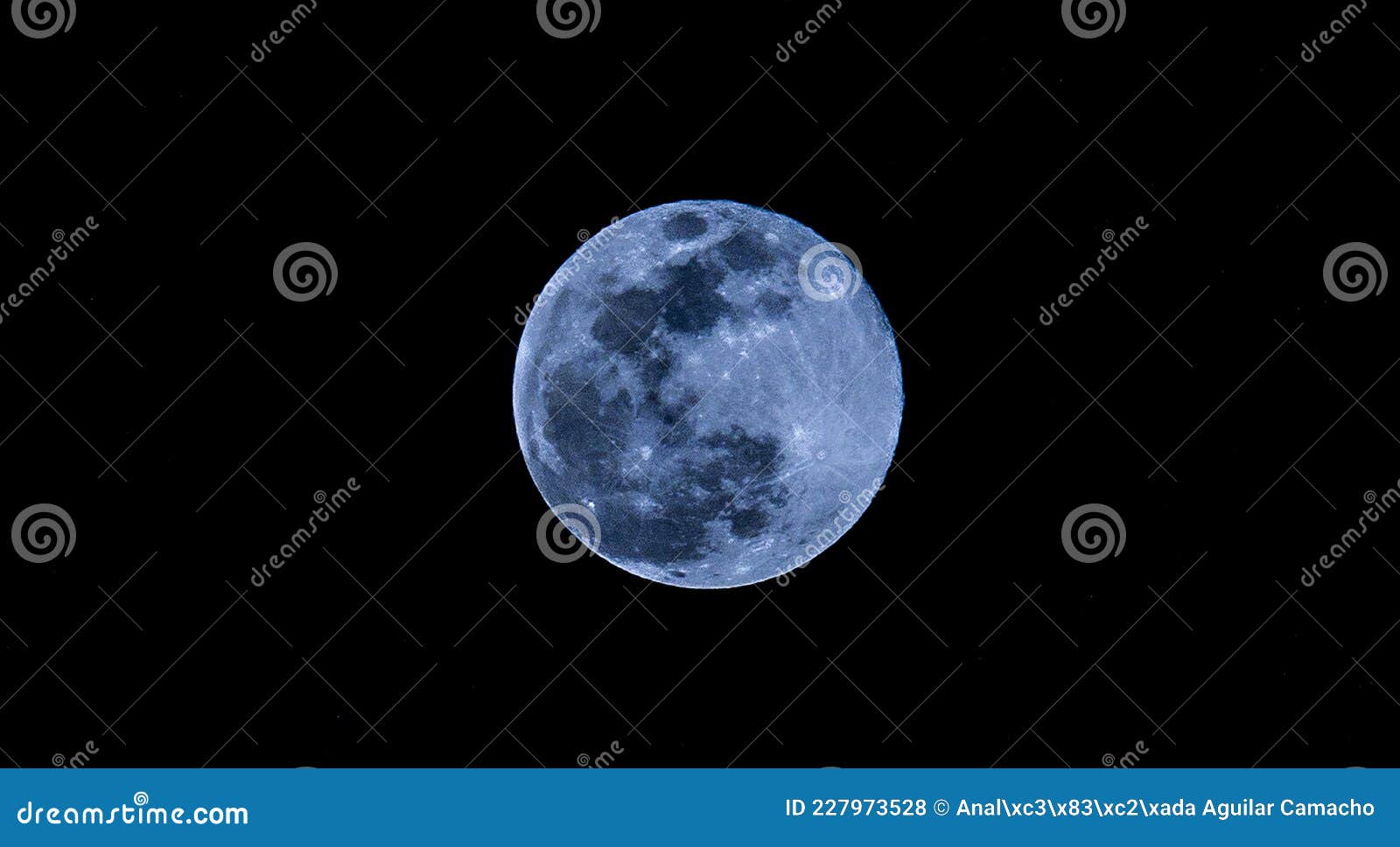 August blue moon stock photo. Image of celestial, satellite - 227973528