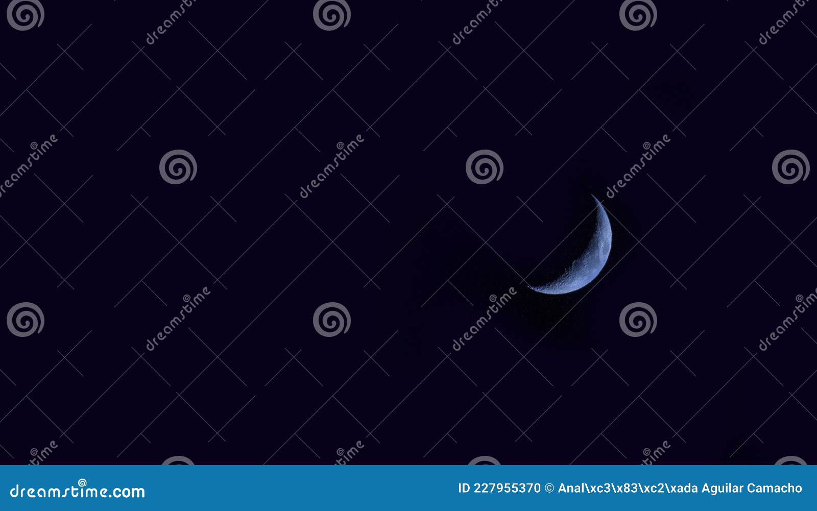 August blue moon stock photo. Image of celestial, dark - 227955370