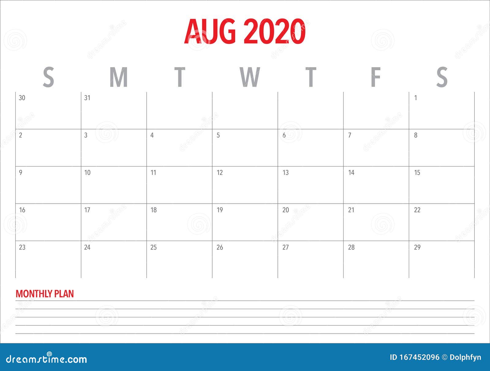 August 2020 Desk Calendar Vector Illustration Stock Vector ...