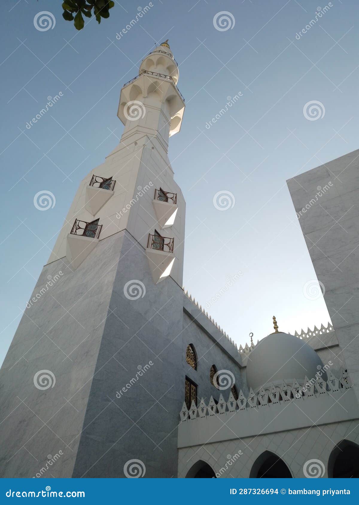 August 12, 2023, the Great Mosque of Sheikh Zayed in Solo. Stock Photo ...