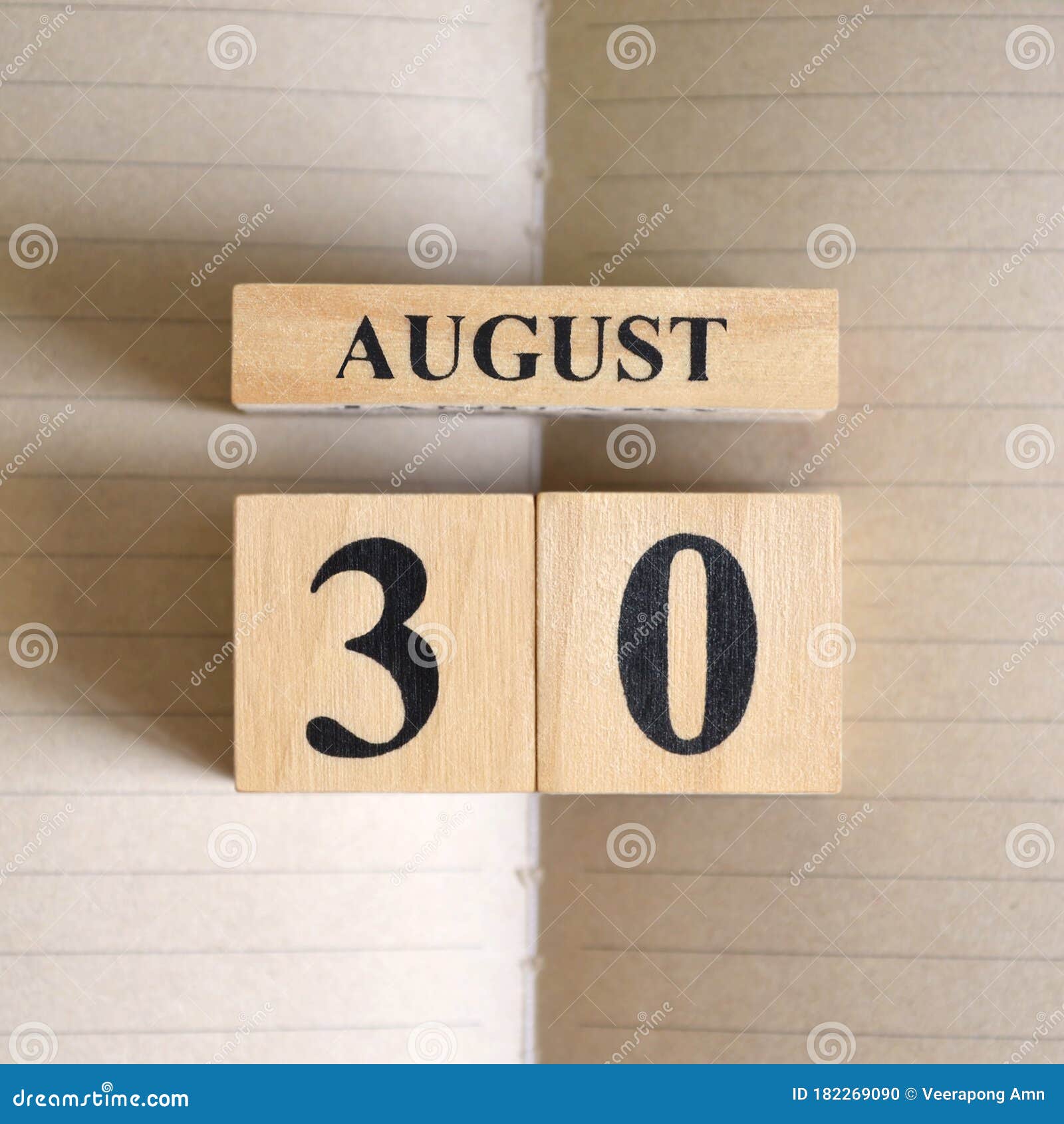 August 30, Icon Design with Number Cube. Stock Photo - Image of 2038 ...