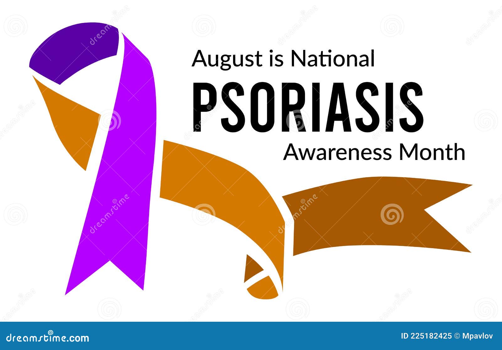 Psoriasis Awareness Month. Psoriasis Action Month. Support, Celebration ...