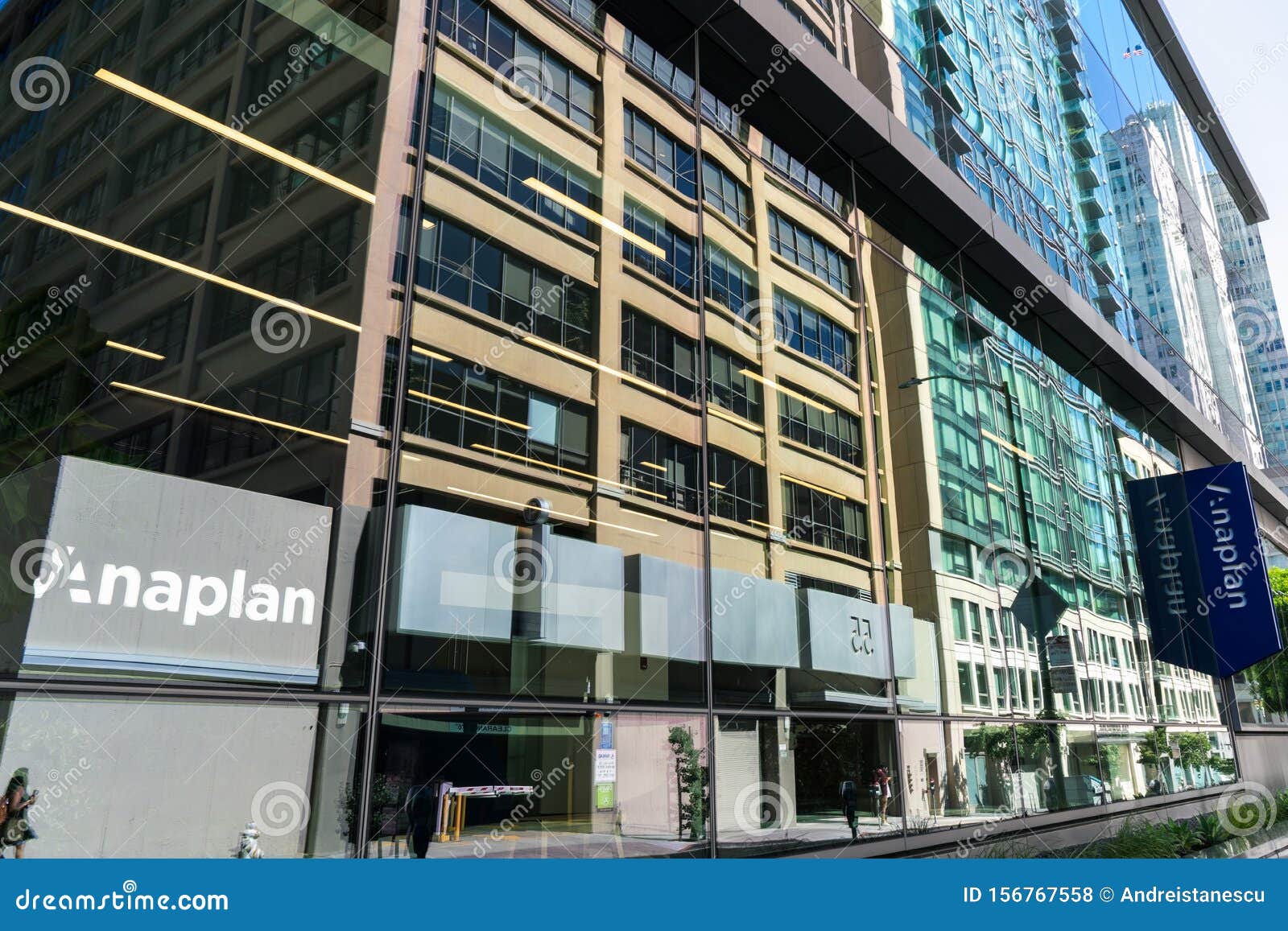 Anaplan Logo At Company Headquarters Facade Editorial Image ...