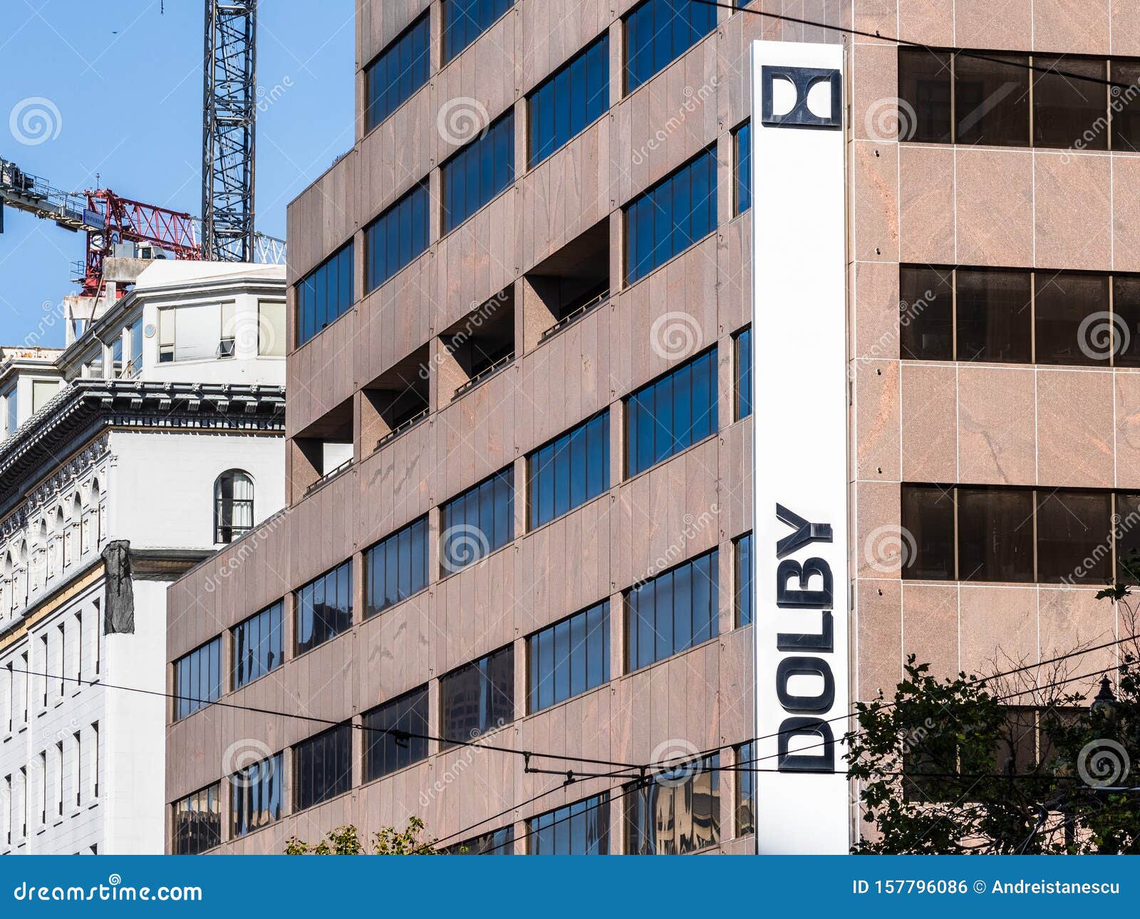 Dolby Laboratories Sign And Logo At Silicon Valley Campus. Dolby ... Dolby Laboratories Sign And Logo At Silicon Valley Campus. Dolby ...