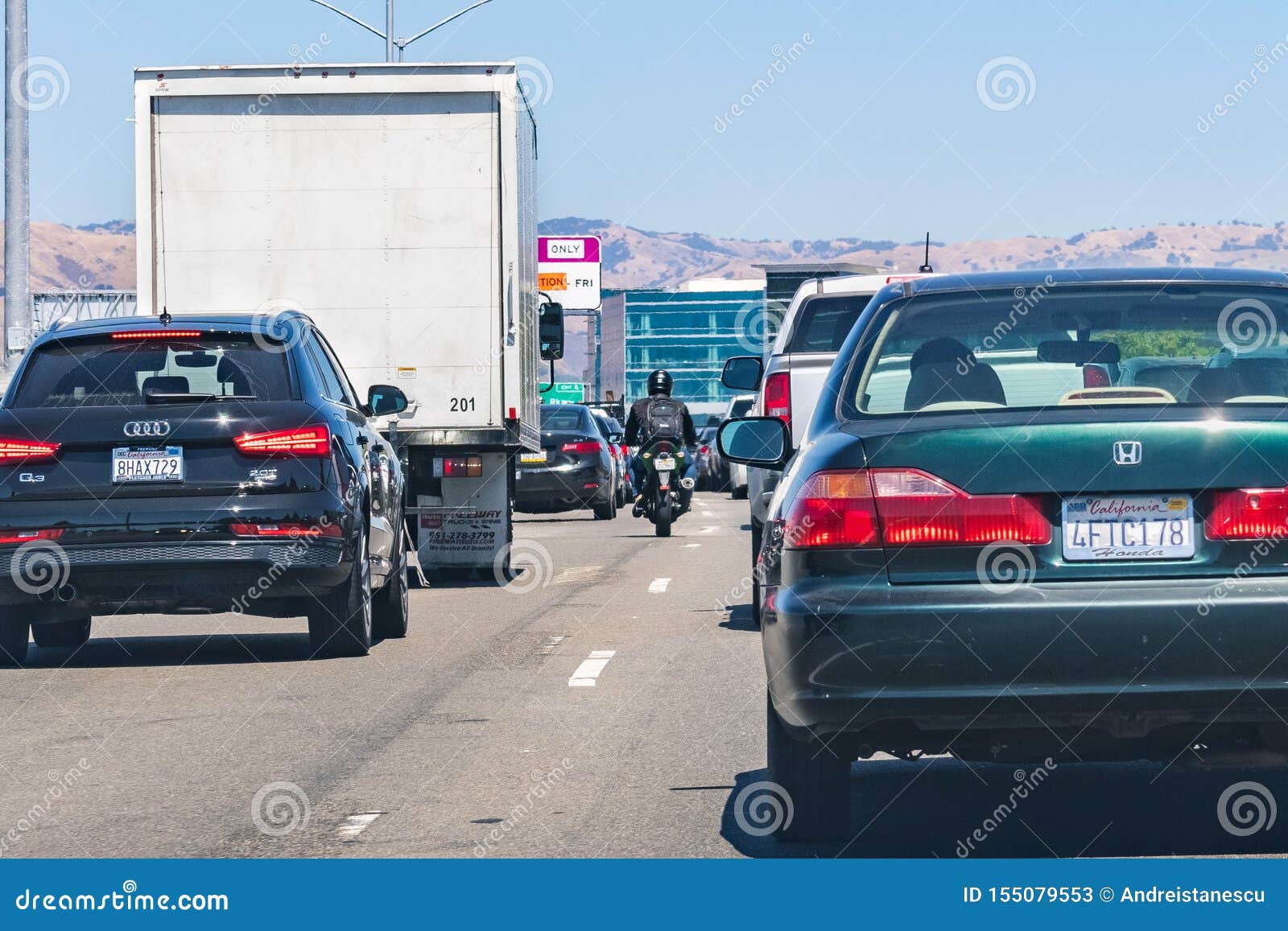 August 1, 2019 San Jose / CA / USA - Heavy Traffic on One of the ... August 1, 2019 San Jose / CA / USA - Heavy Traffic on One of the ...