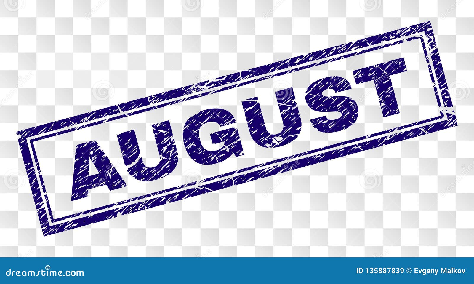 Scratched AUGUST Rectangle Stamp Stock Vector - Illustration of text ...