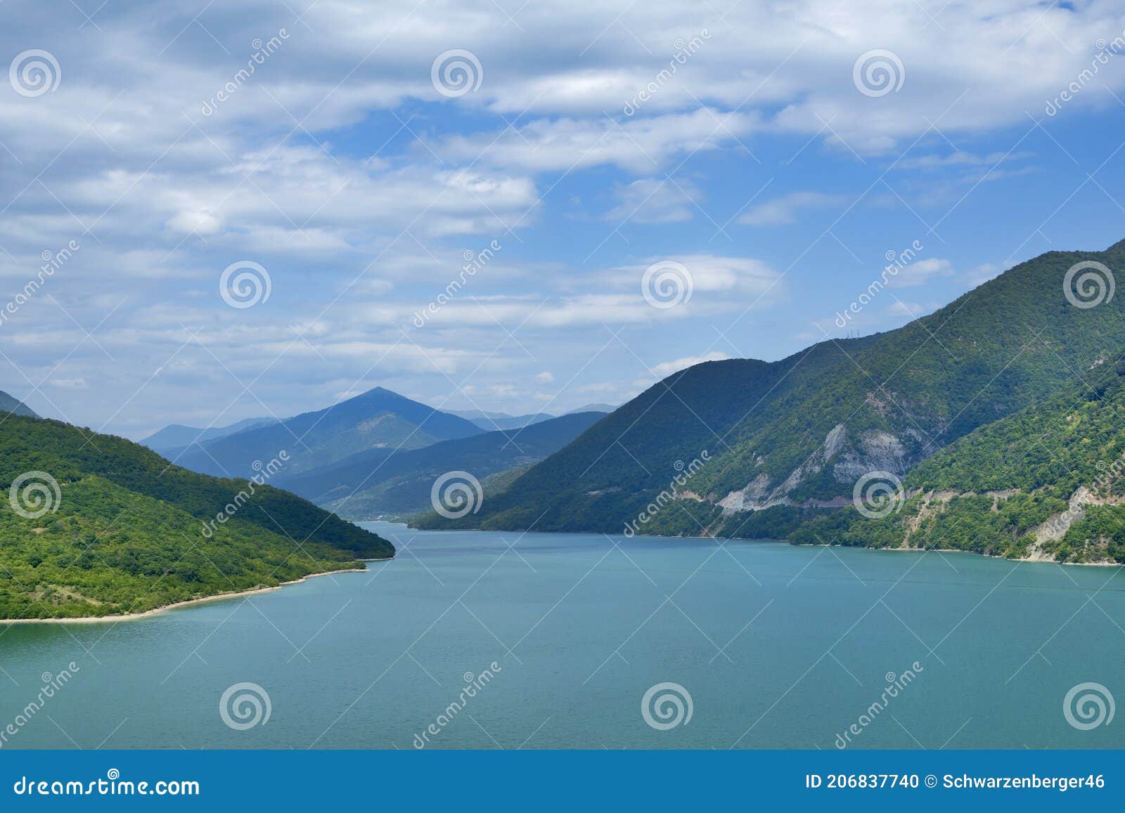 Georgia, Caucasus: Enguri Dam Stock Photo - Image of production, enguri ...