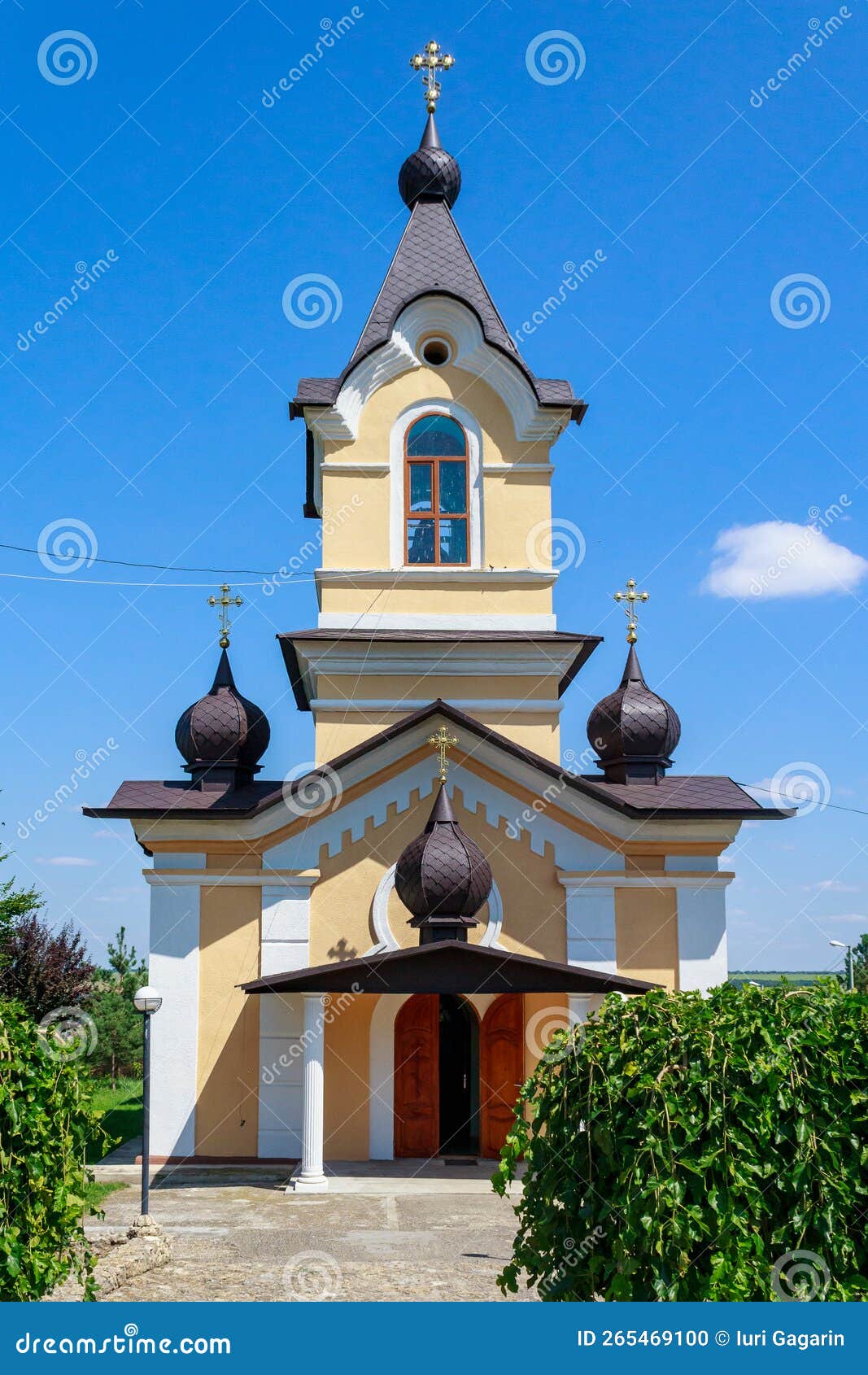 August 14, 2021, Tipova Moldova Rock Monastery Attraction for Tourists ...