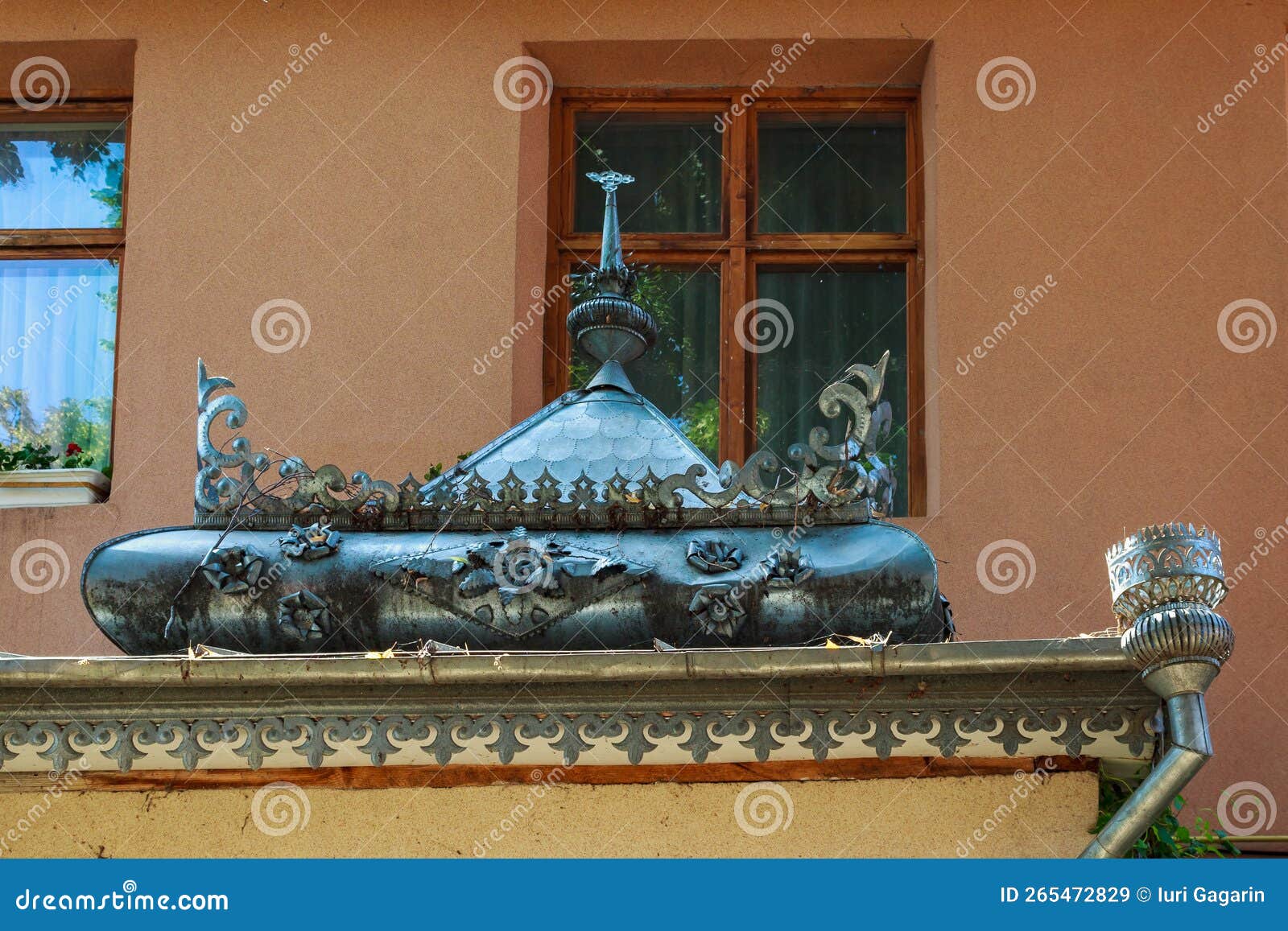 August 10, 2021, Ungheni Moldova. the Monastery is a Local Landmark ...