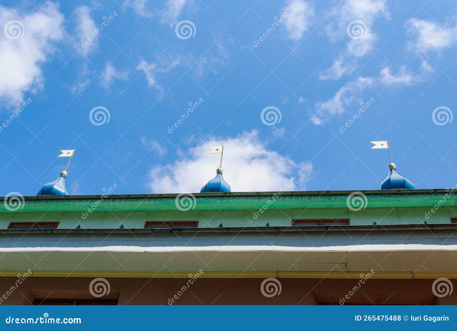 August 10, 2021, Ungheni Moldova. the Monastery is a Local Landmark ...