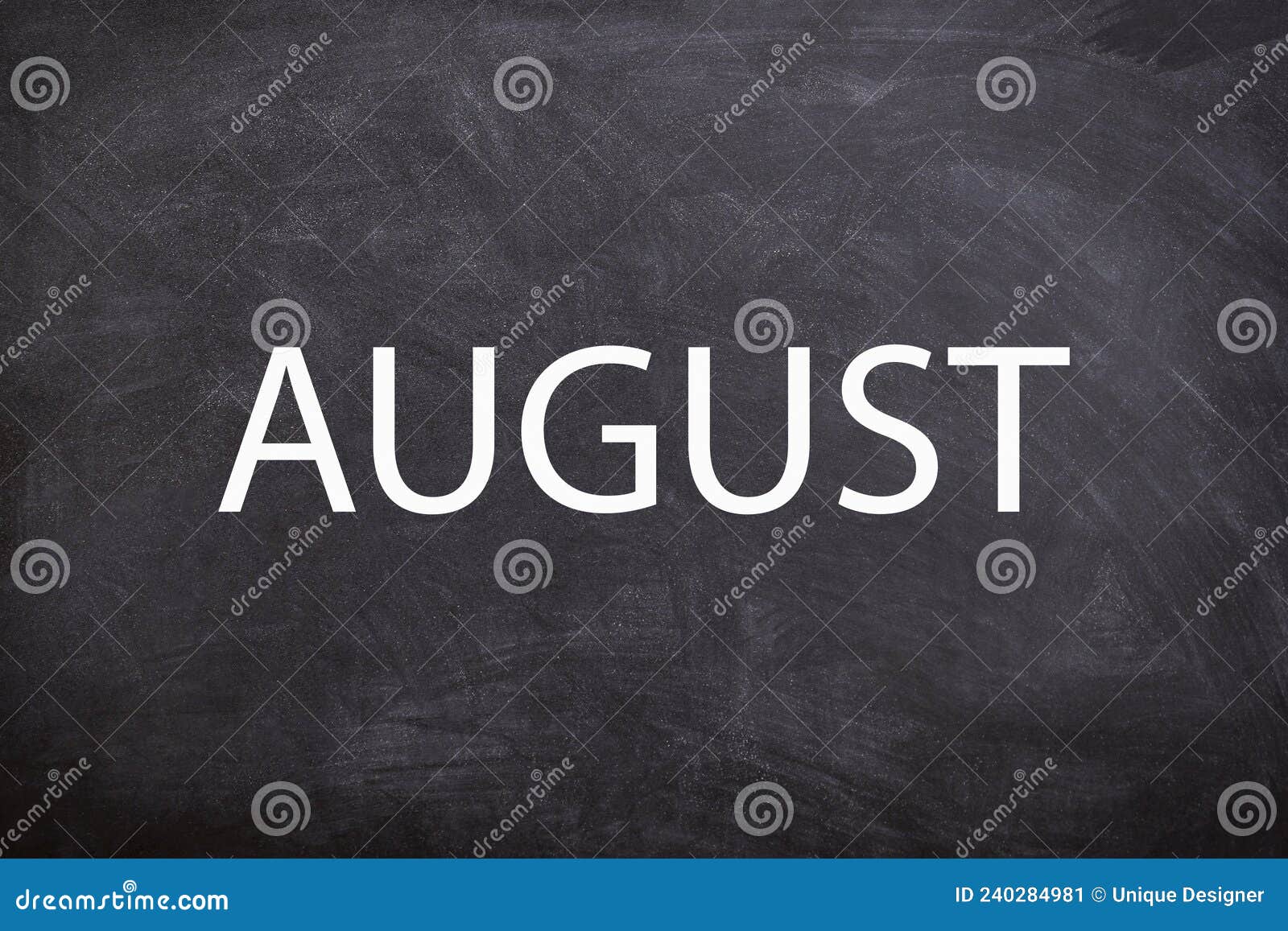 August White Lettering On White Background With Flowers. Vector Black ...