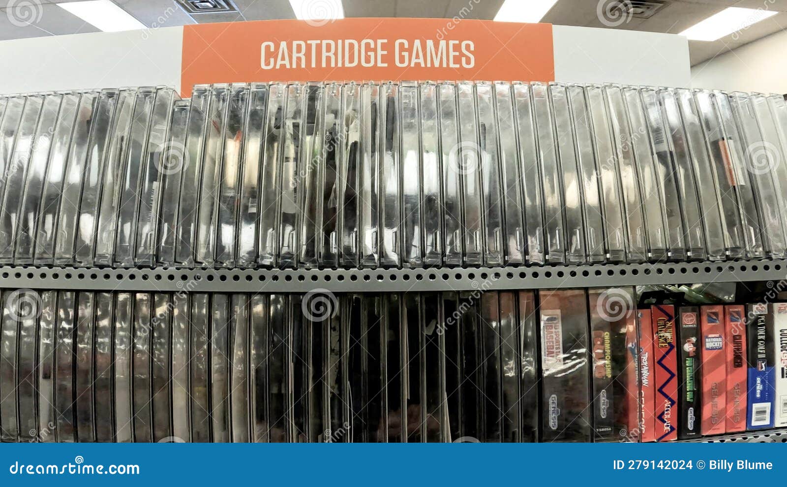 Second And Charles Retail Book Store Interior Cartridge Games Editorial
