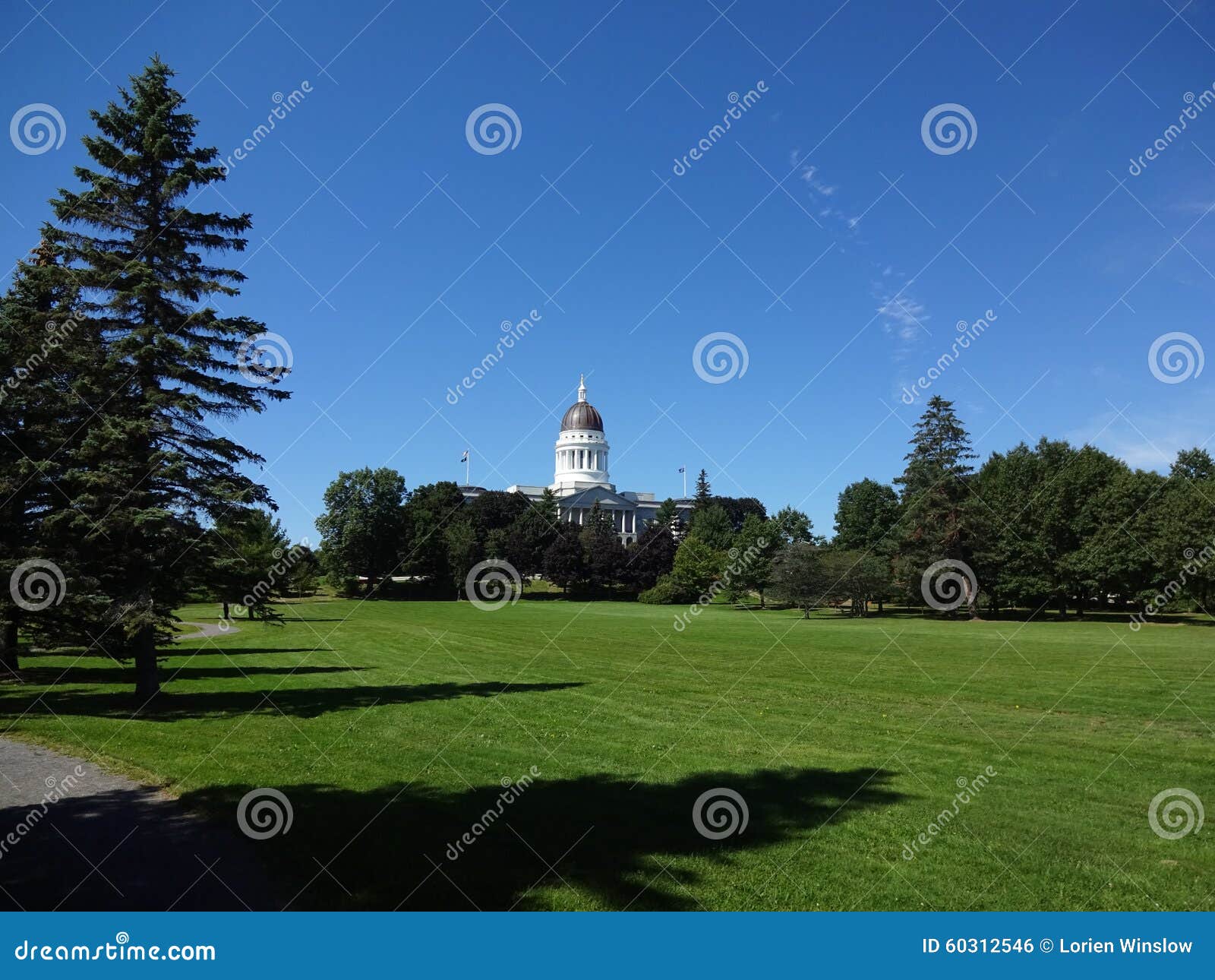Augusta, Maine Capitol 2 stock photo. Image of capitol - 60312546
