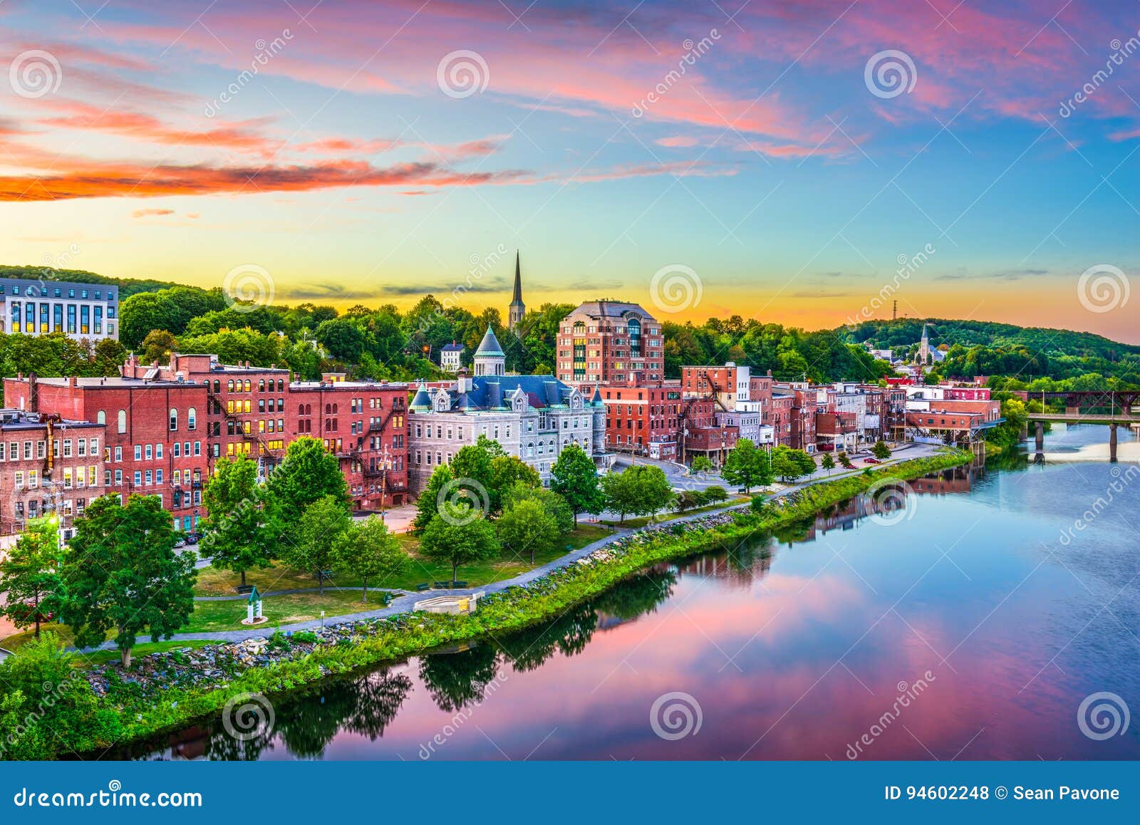 Augusta, Maine, USA stockfoto. Bild von szene, gebäude - 94602248