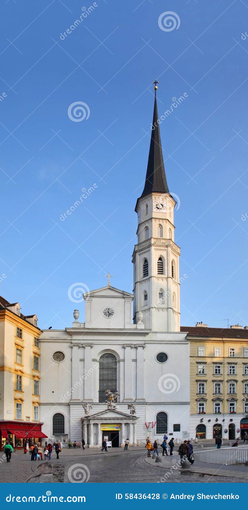 Augustinian Church (Augustinerkirche) in Vienna. Austria Editorial ...