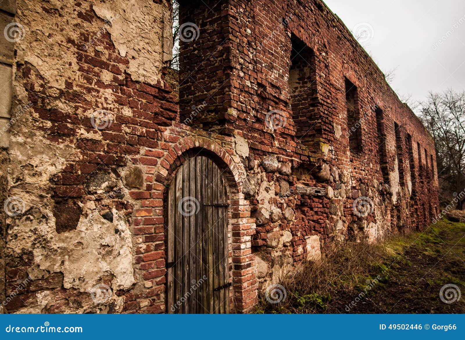 Augustinian Monastery Ruins Stock Photo - Image of rustical, ancient ...