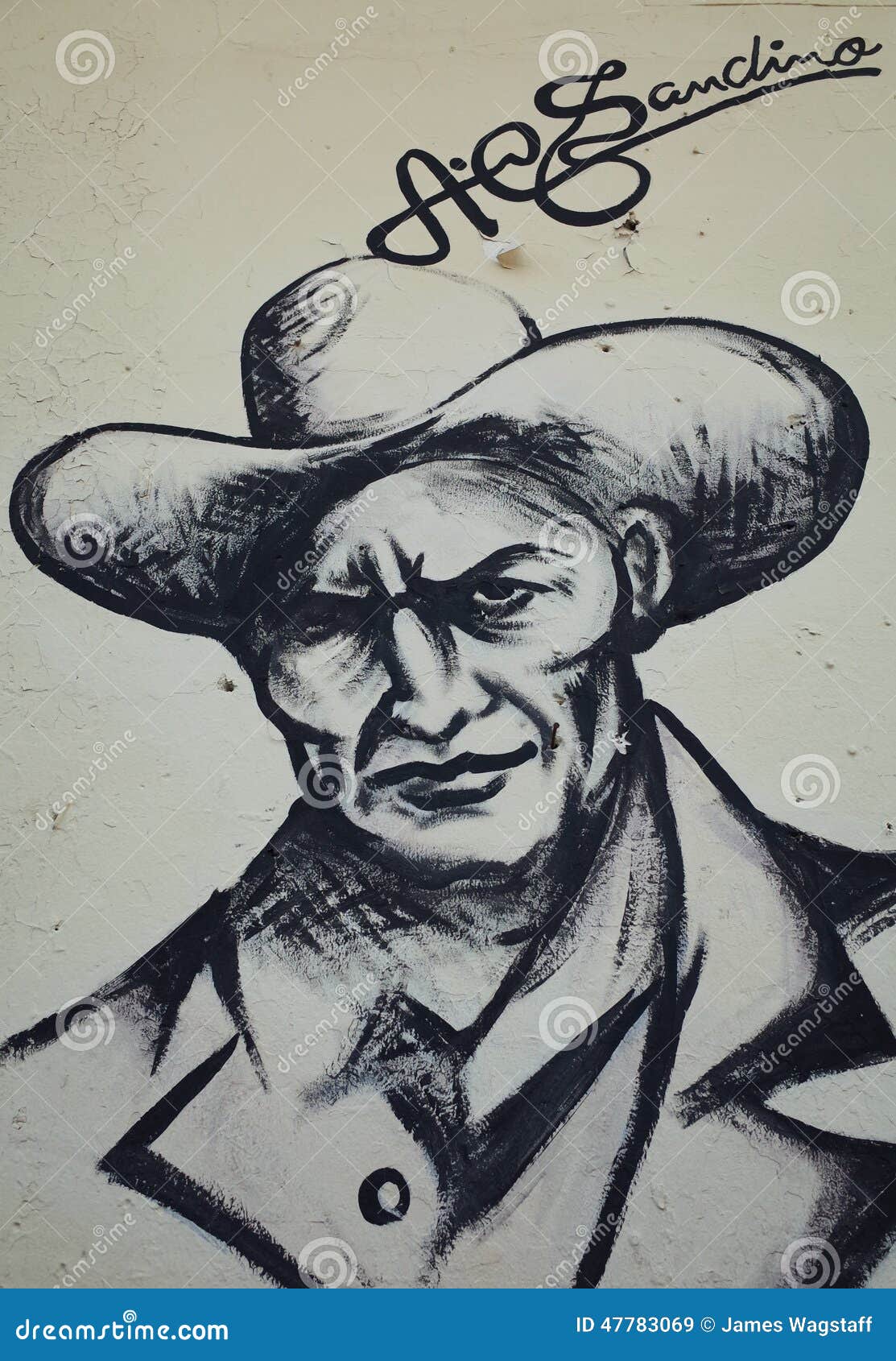 Augusto Sandino Next To A Tree Of Life Editorial Photo | CartoonDealer ...