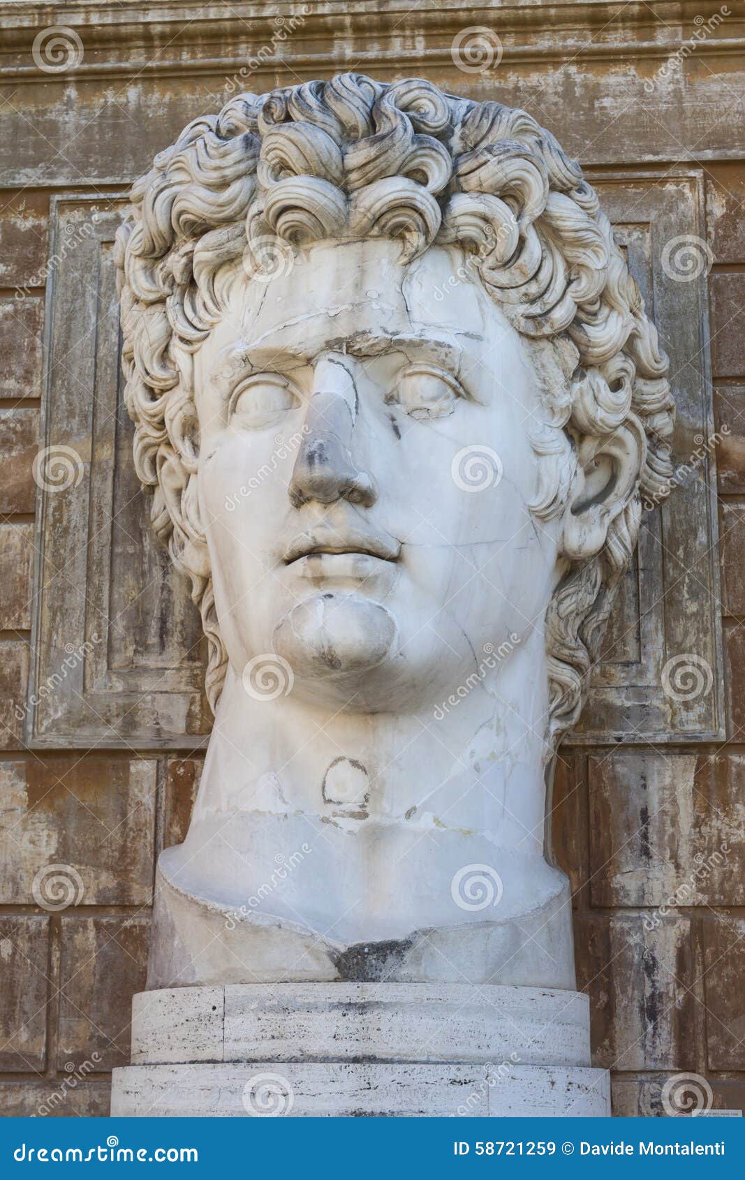 Statue Of Augustus Head