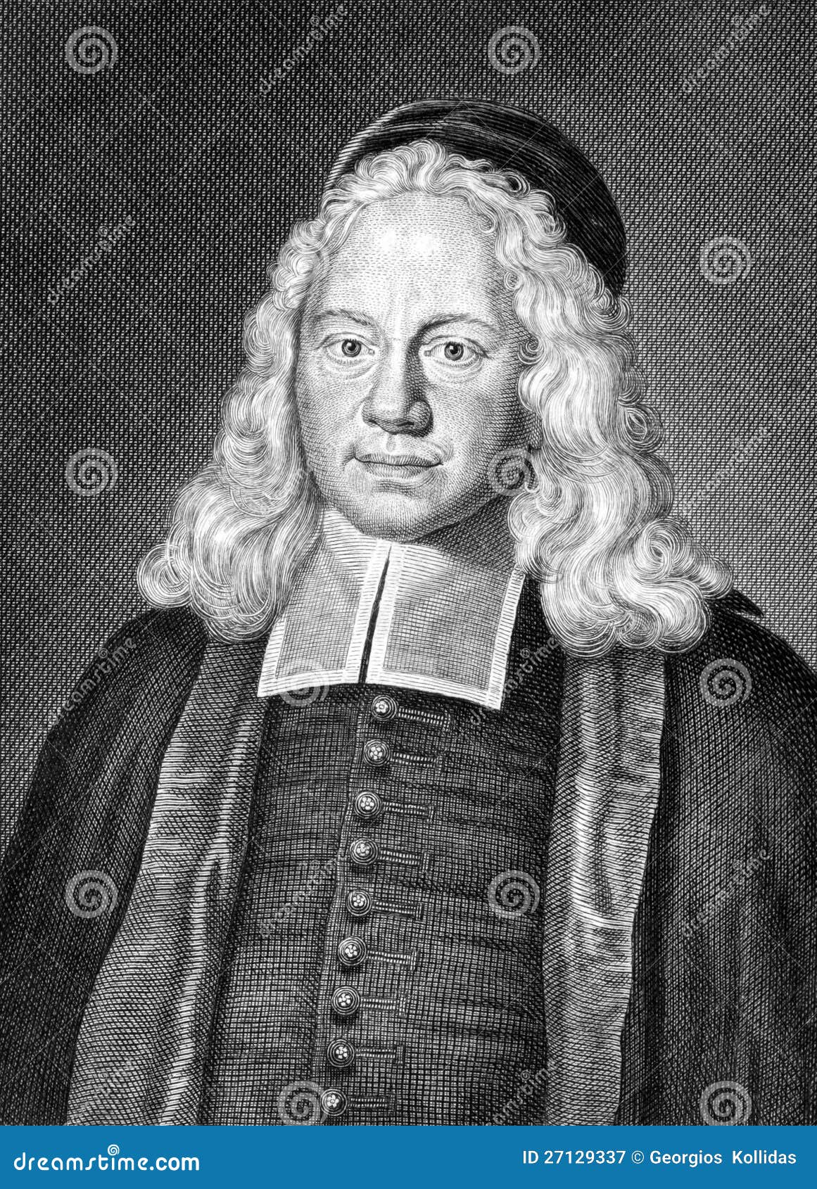 Augustus Herman Franck redactionele fotografie. Image of historisch ...