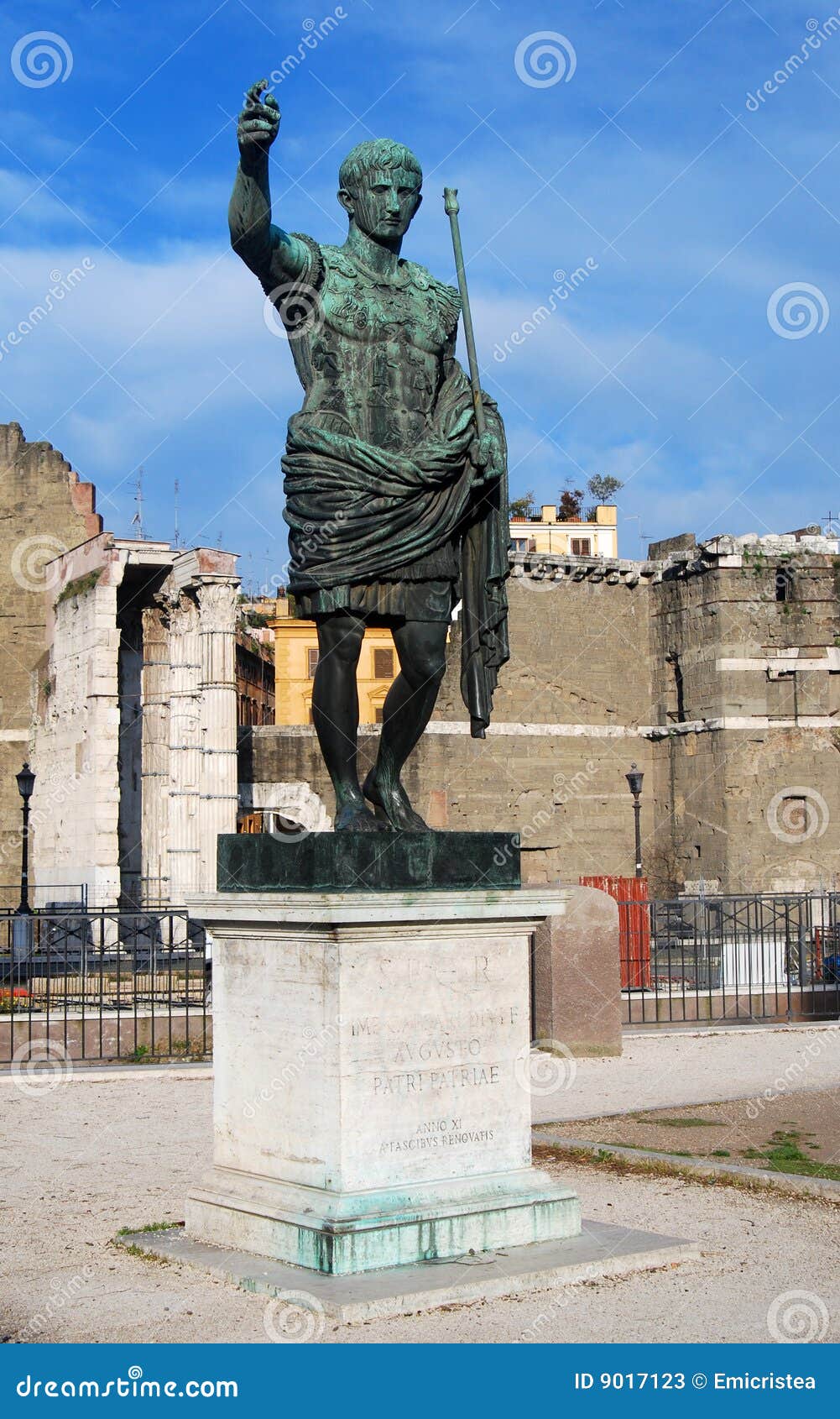 Augustus (Rome/Roma) stock image. Image of historical - 9017123