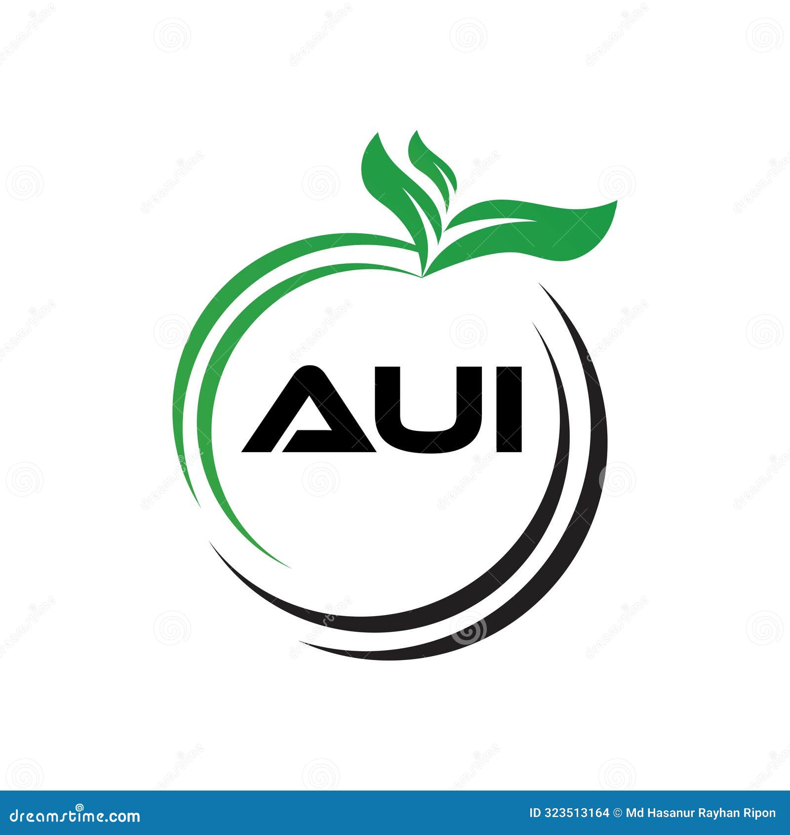AUI Letter Logo Design. AUI Simple And Modern Monogram Logo. Abstract ...