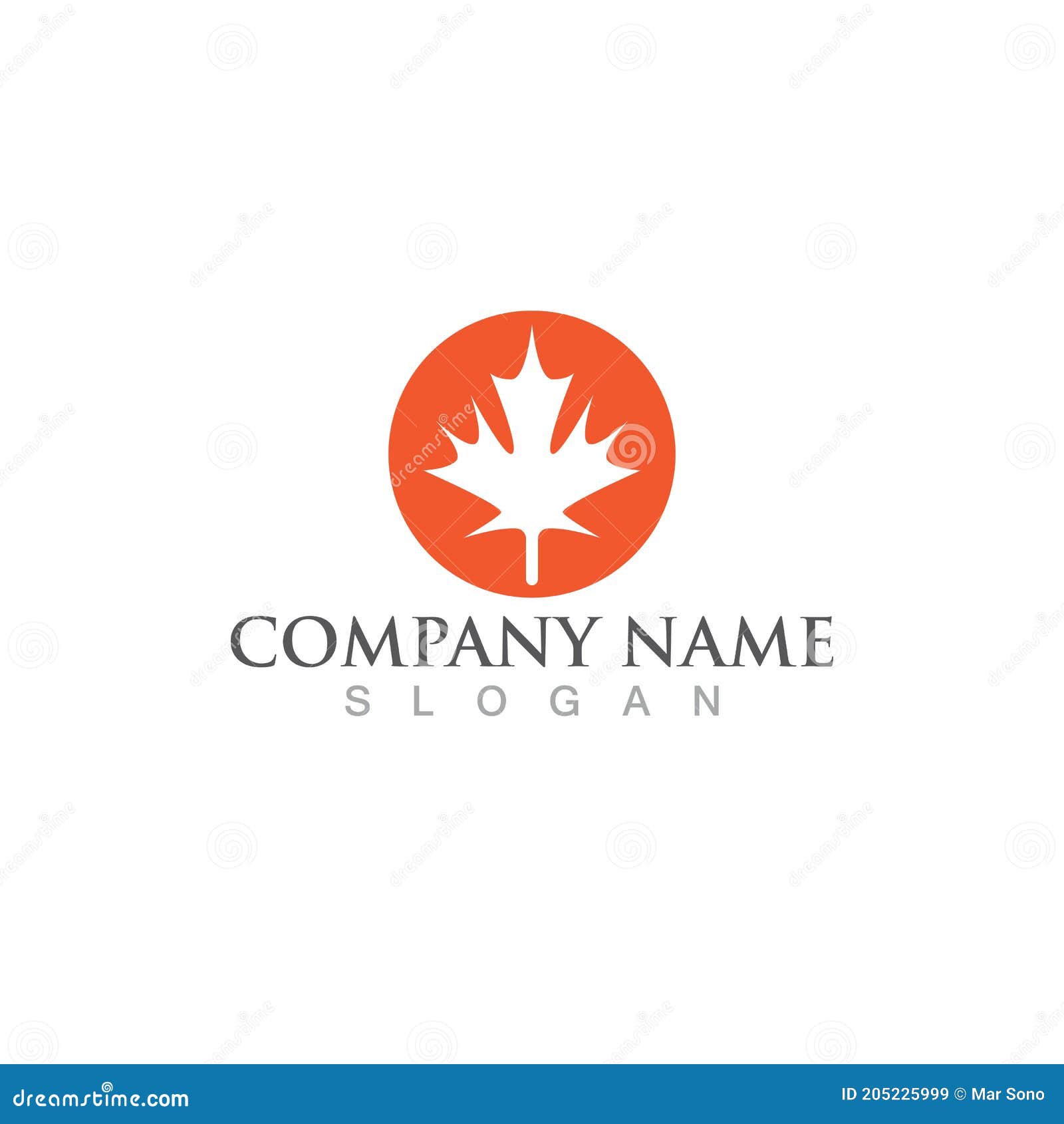 Auntumn Leaf Logo Vector and Symbol Stock Vector - Illustration of leaf ...