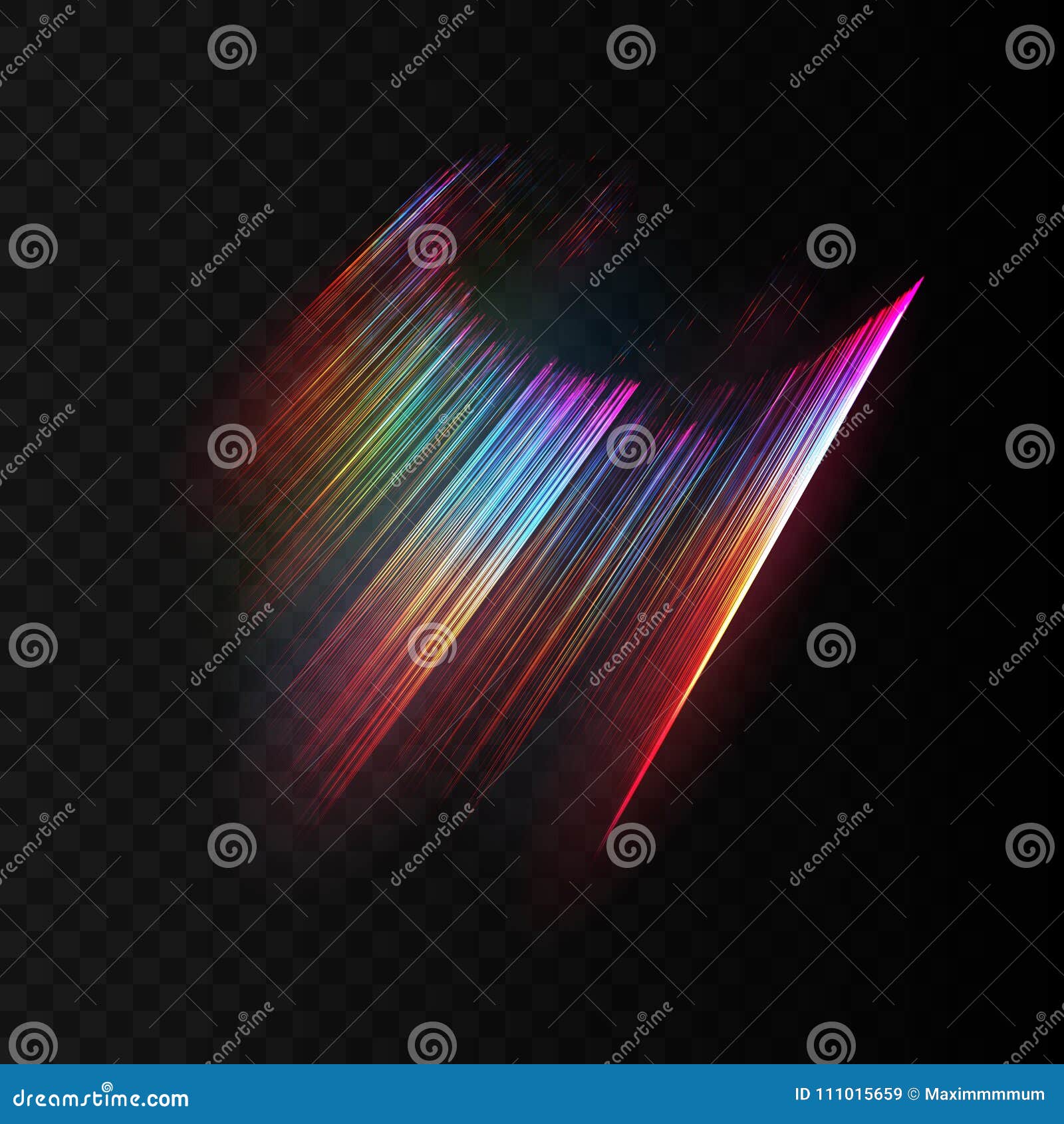 Aurora Borealis Transparent Light Effect Stock Vector - Illustration of ...