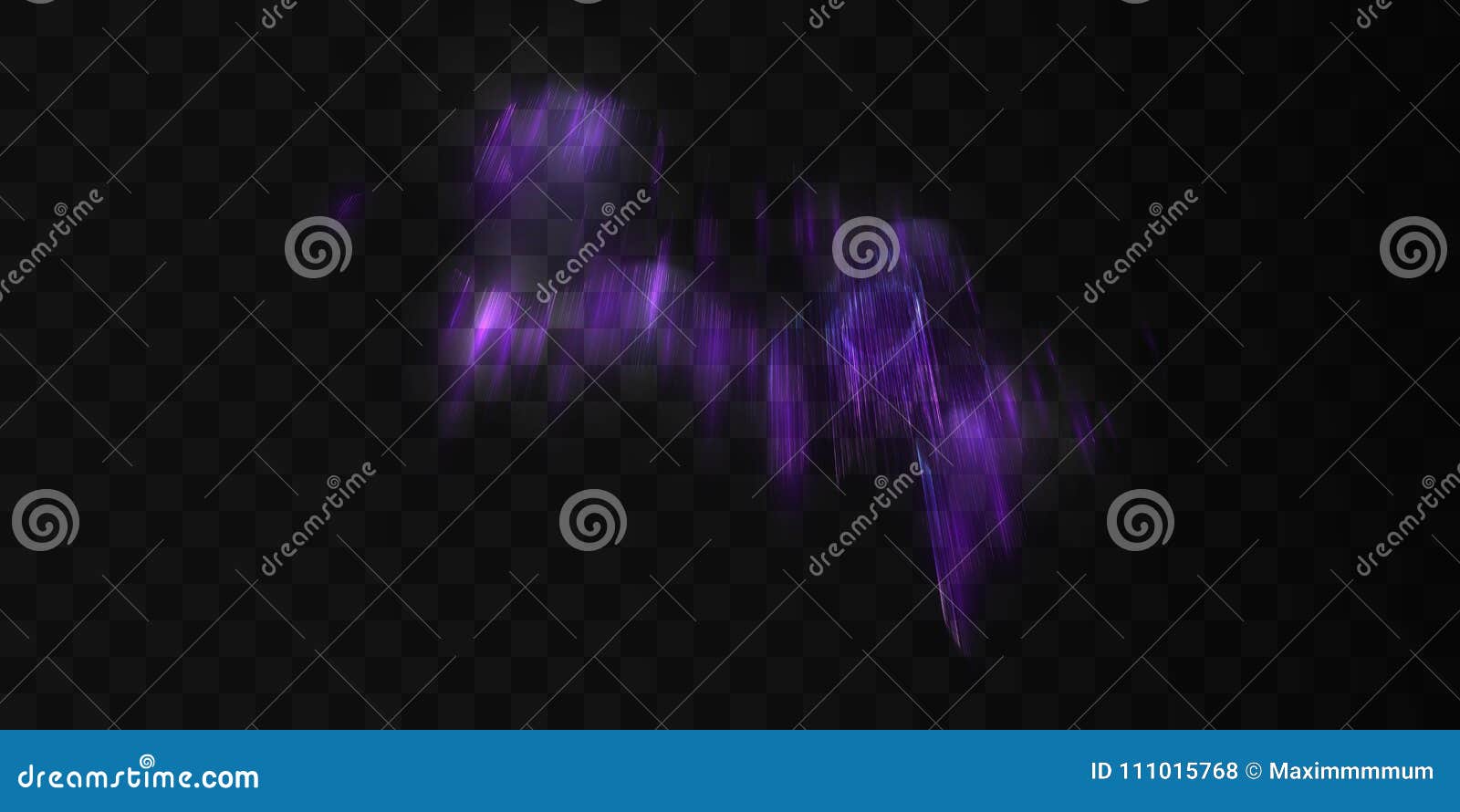 Aurora Borealis Transparent Light Effect Stock Vector - Illustration of ...