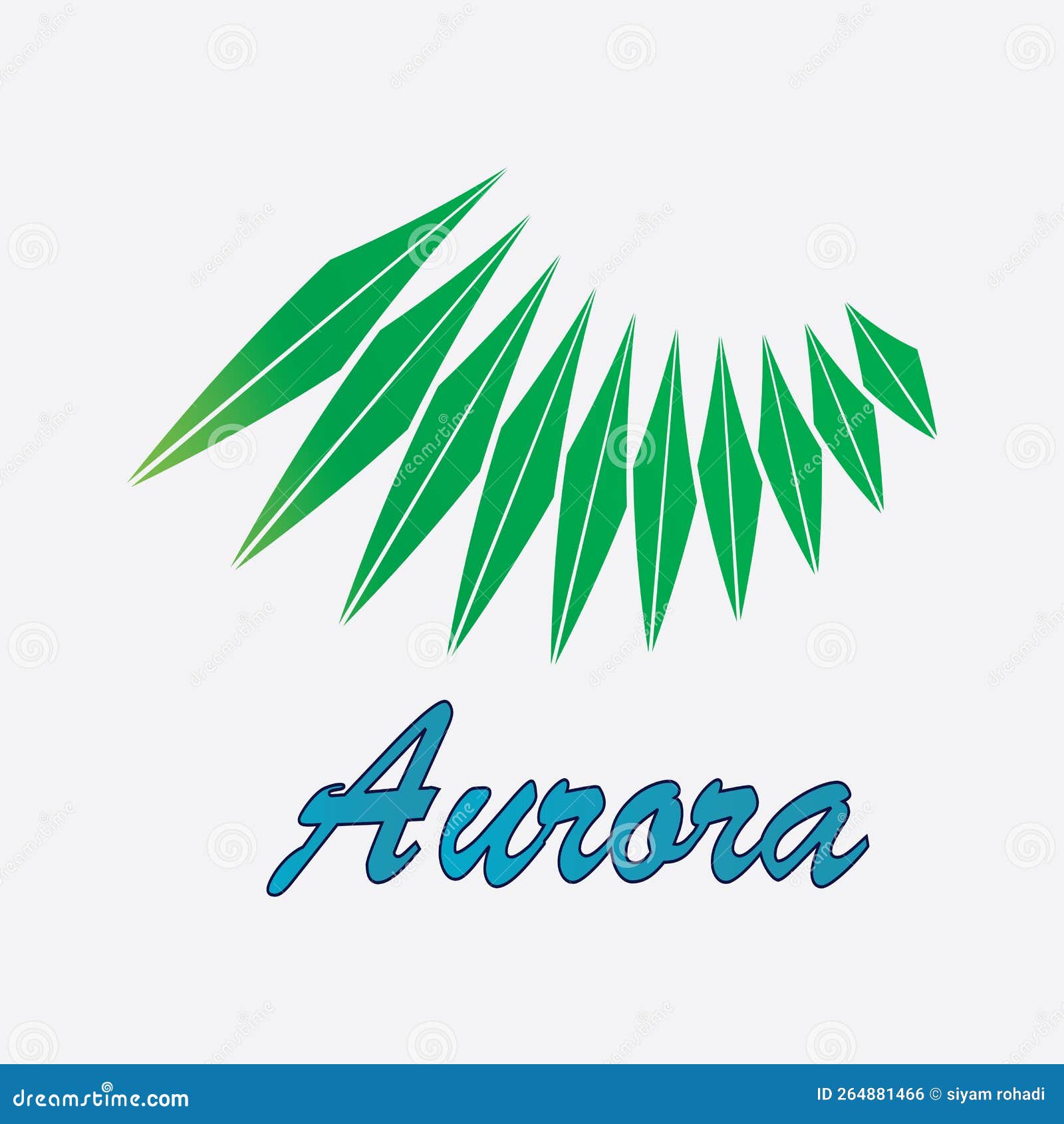 Aurora Logo Vector Illustrations Design Stock Illustration ...