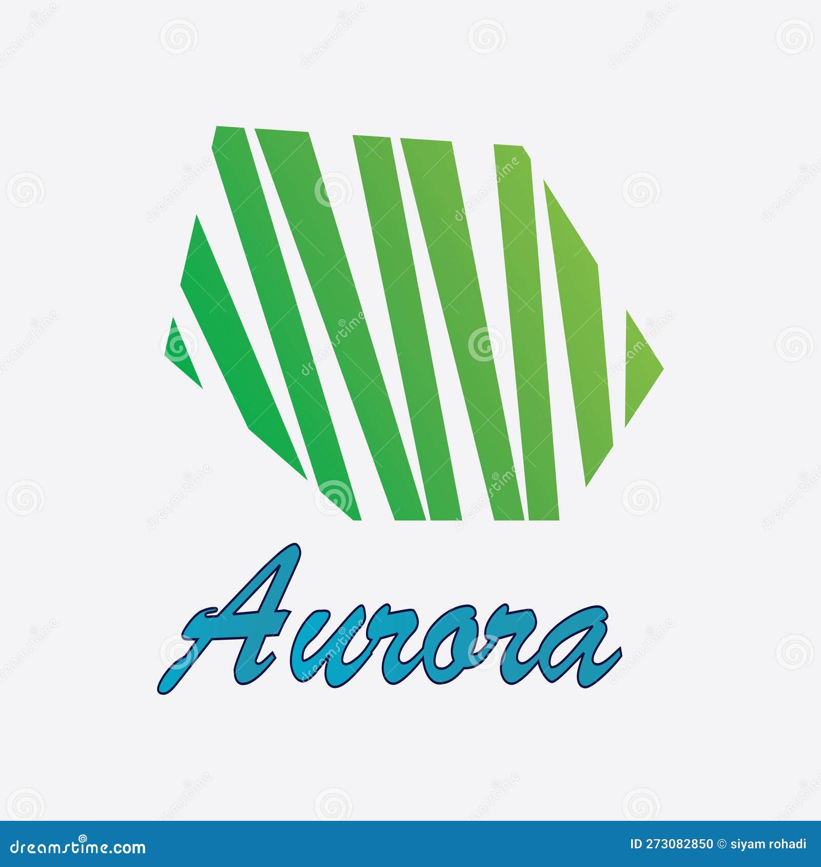 Aurora Logo Vector Illustrations Design Stock Vector - Illustration of ...