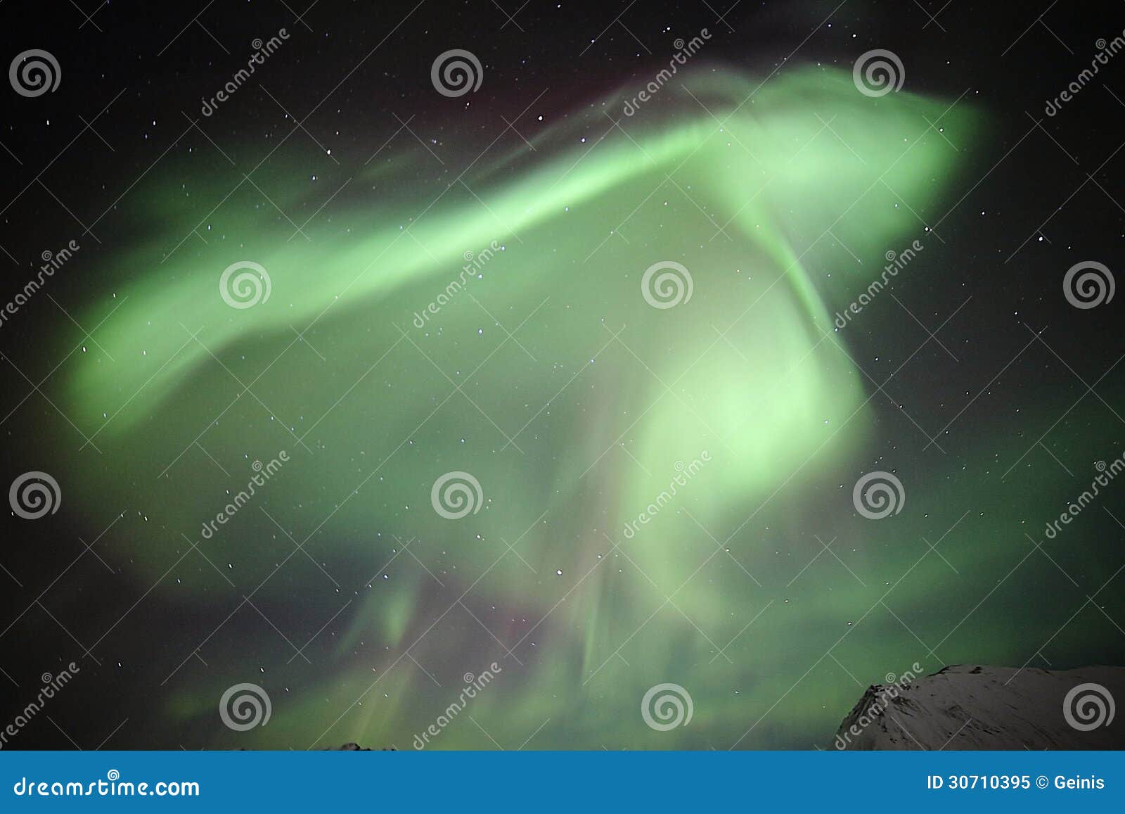 Aurora Splash image stock. Image du étoiles, étoile, nordique - 30710395