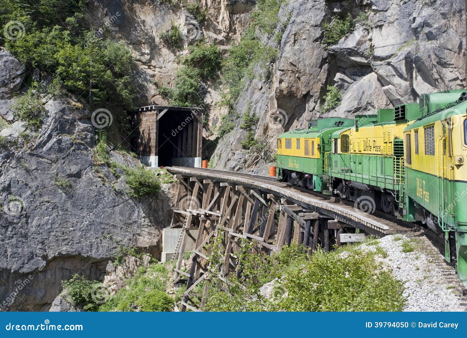 Aus Alter Zeit Zug, Der in Einen Tunnel Einsteigt Stockfoto - Bild von ...