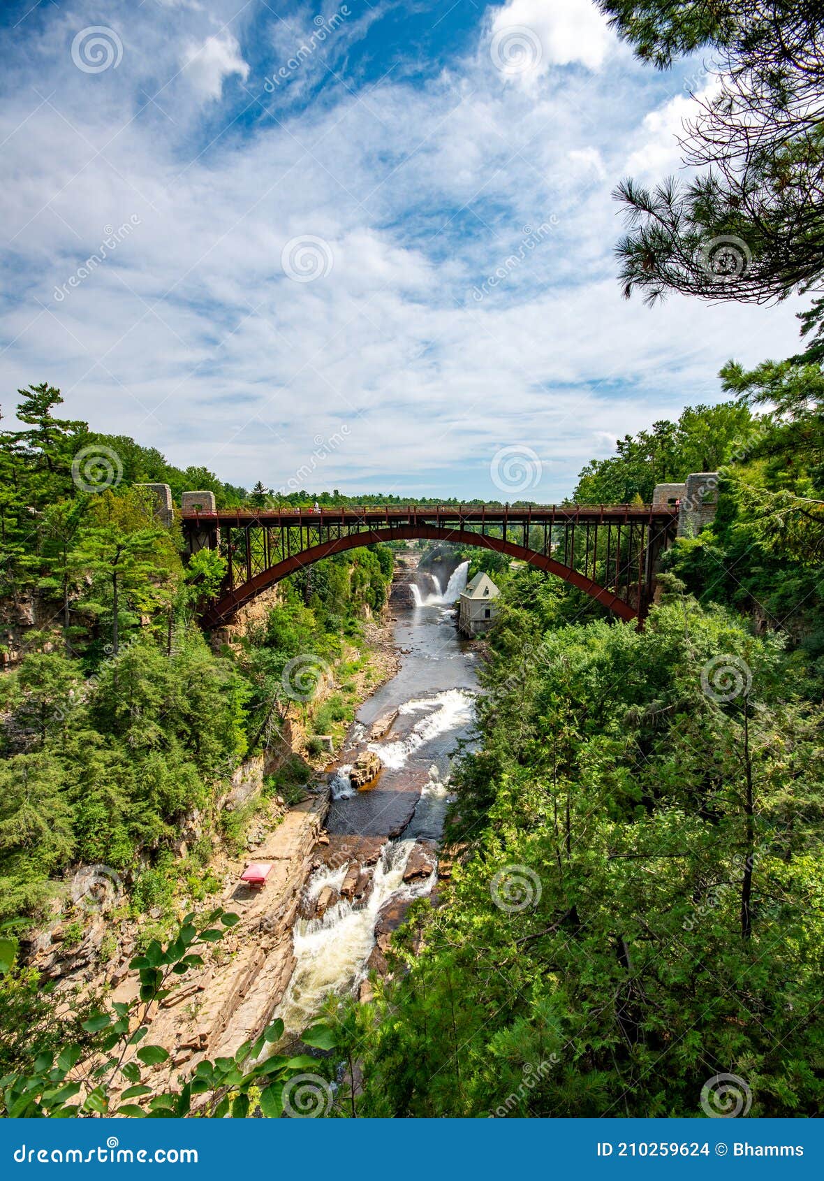 AuSable Chasm Rock Formation Stock Photo - Image of ausable, nature ...