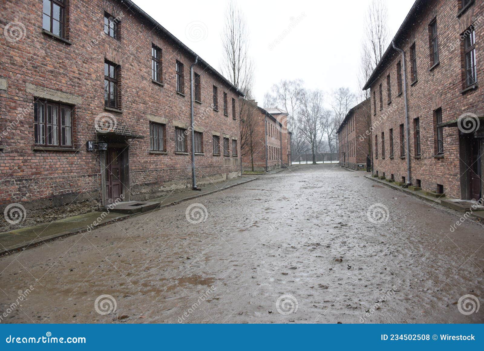 Auschwitz Concentration Camp Complex in Poland Editorial Stock Photo ...