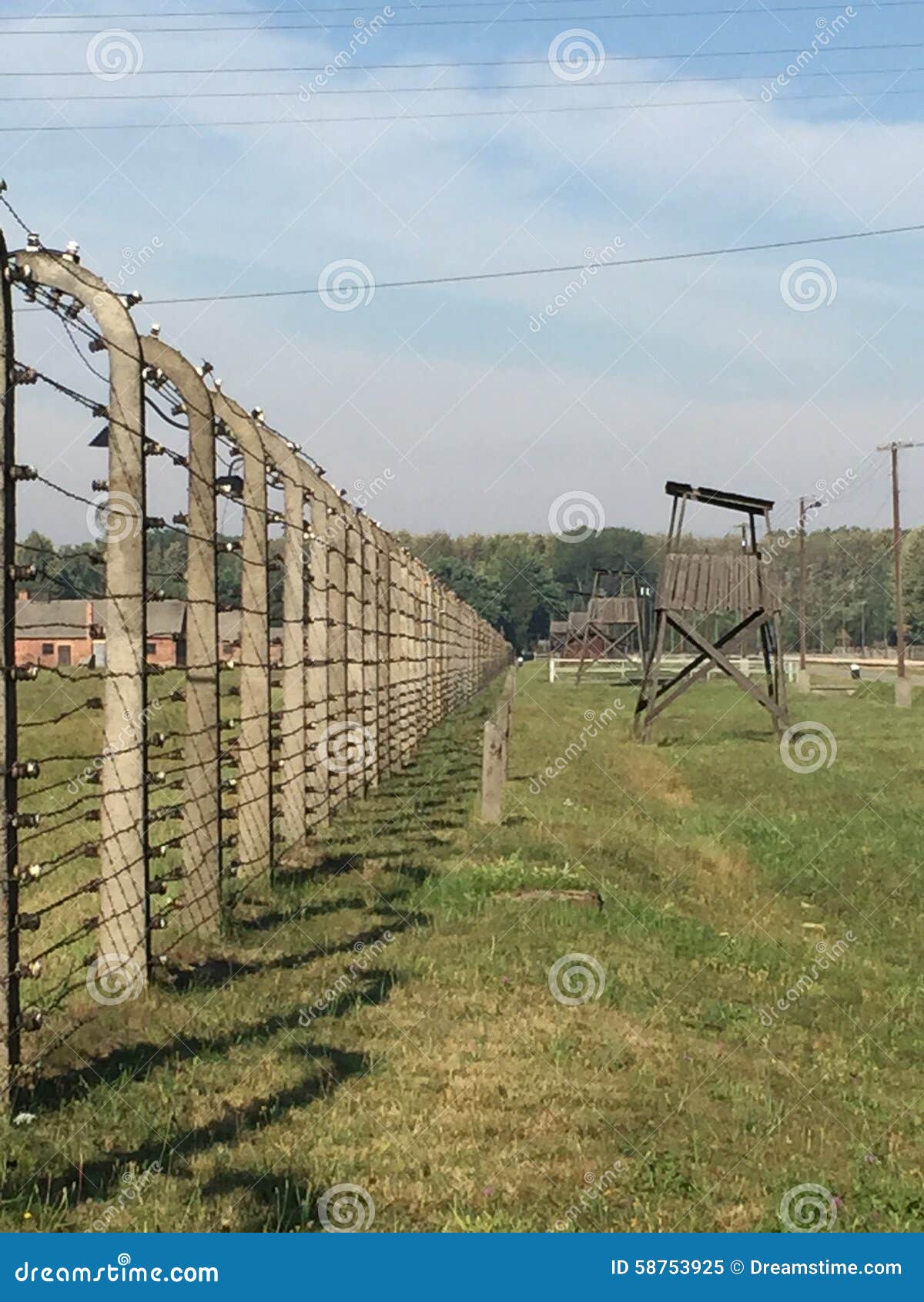 Auschwitz Fence Editorial Image | CartoonDealer.com #33474024