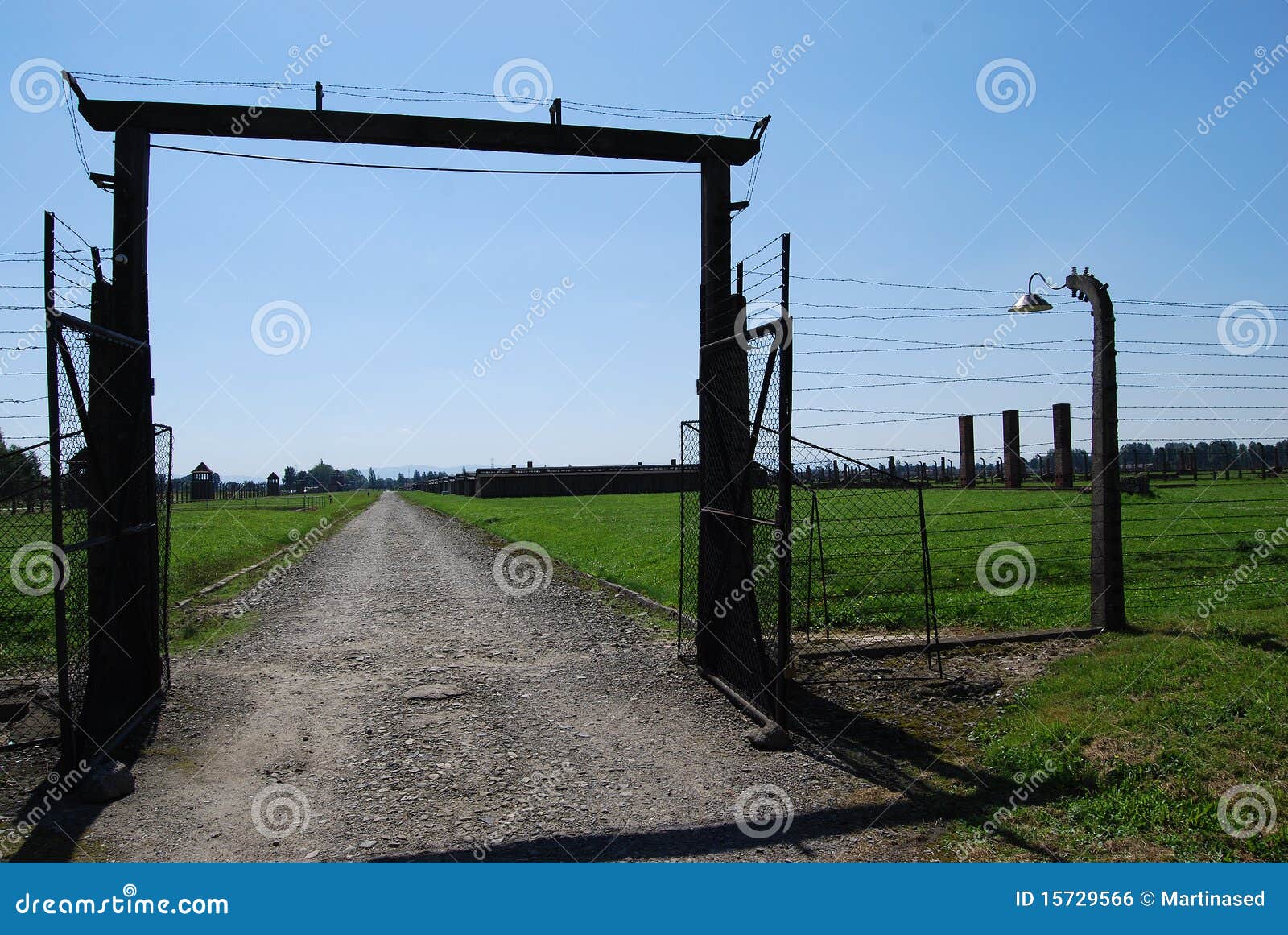 Auschwitz Gate Sign Editorial Image | CartoonDealer.com #121040250