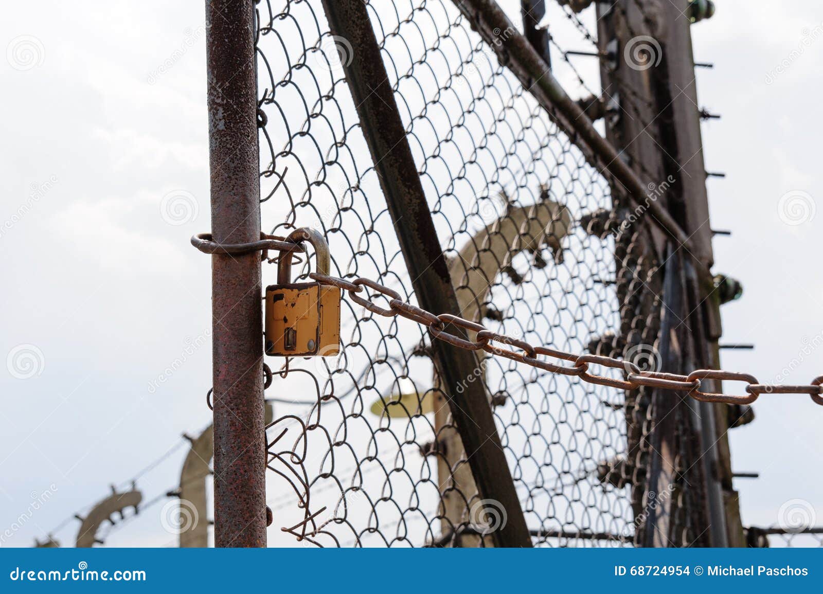 Auschwitz Gate Sign Editorial Image | CartoonDealer.com #121040250