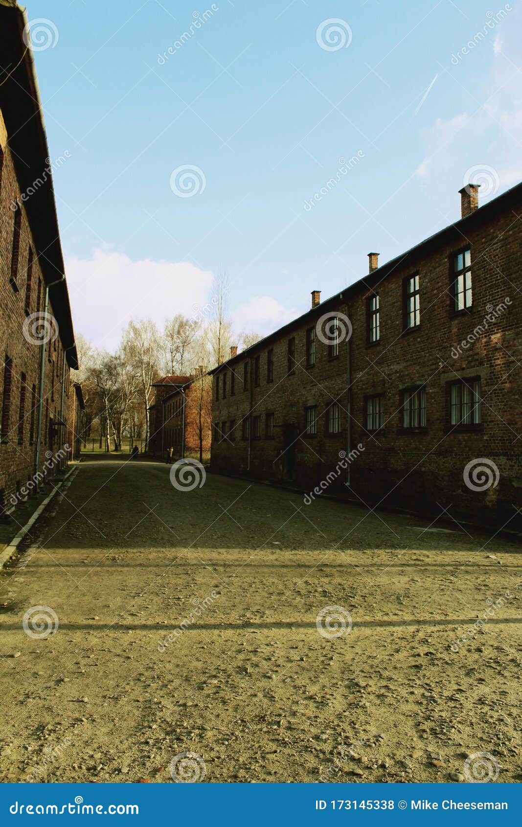 Auschwitz Interment Barracks Editorial Stock Photo - Image of auschwitz ...