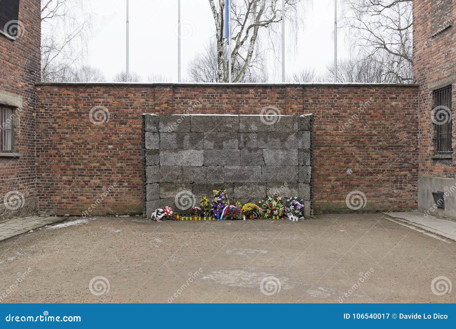 Auschwitz Concentration Camp Editorial Photography - Image of prison ...