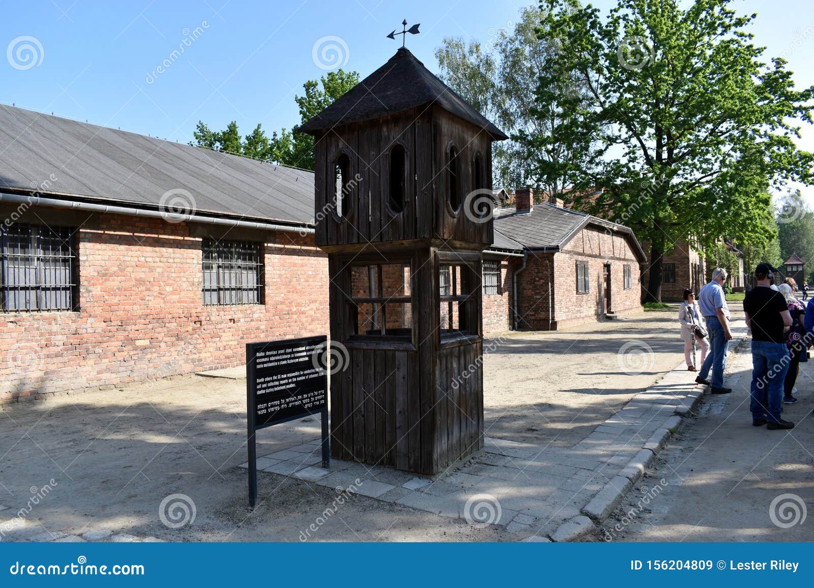 A View of a Small Control Tower in One of the Main Streets of the ...
