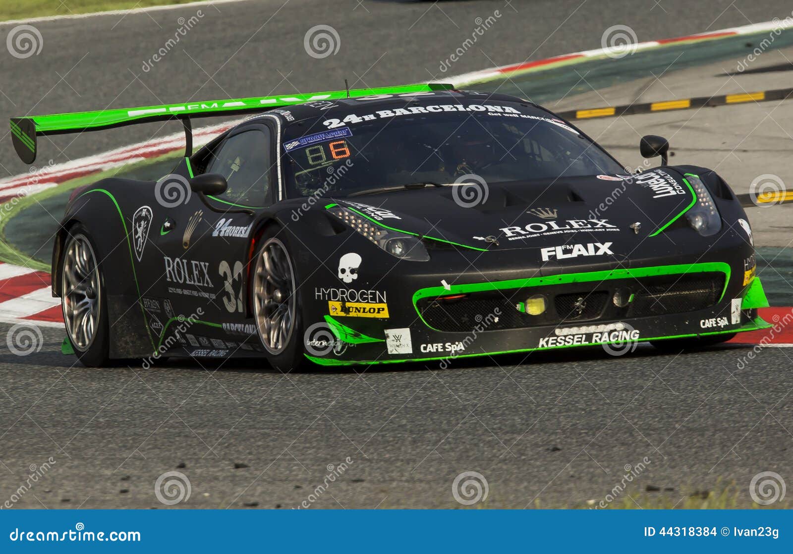 AUSDAUER 24 DES AUTO-STUNDEN RENNEN-- BARCELONA Redaktionelles ...